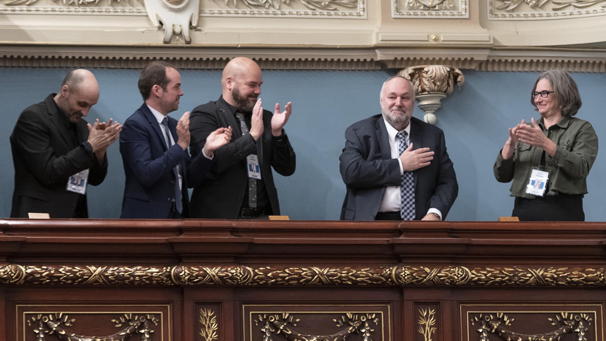 Leur instant 2019 : Denis Lessard honoré à l’Assemblée nationale ...