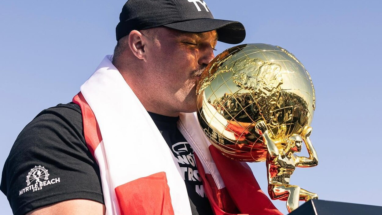 L’homme le plus fort du monde est un Canadien de l’Ontario | Radio-Canada