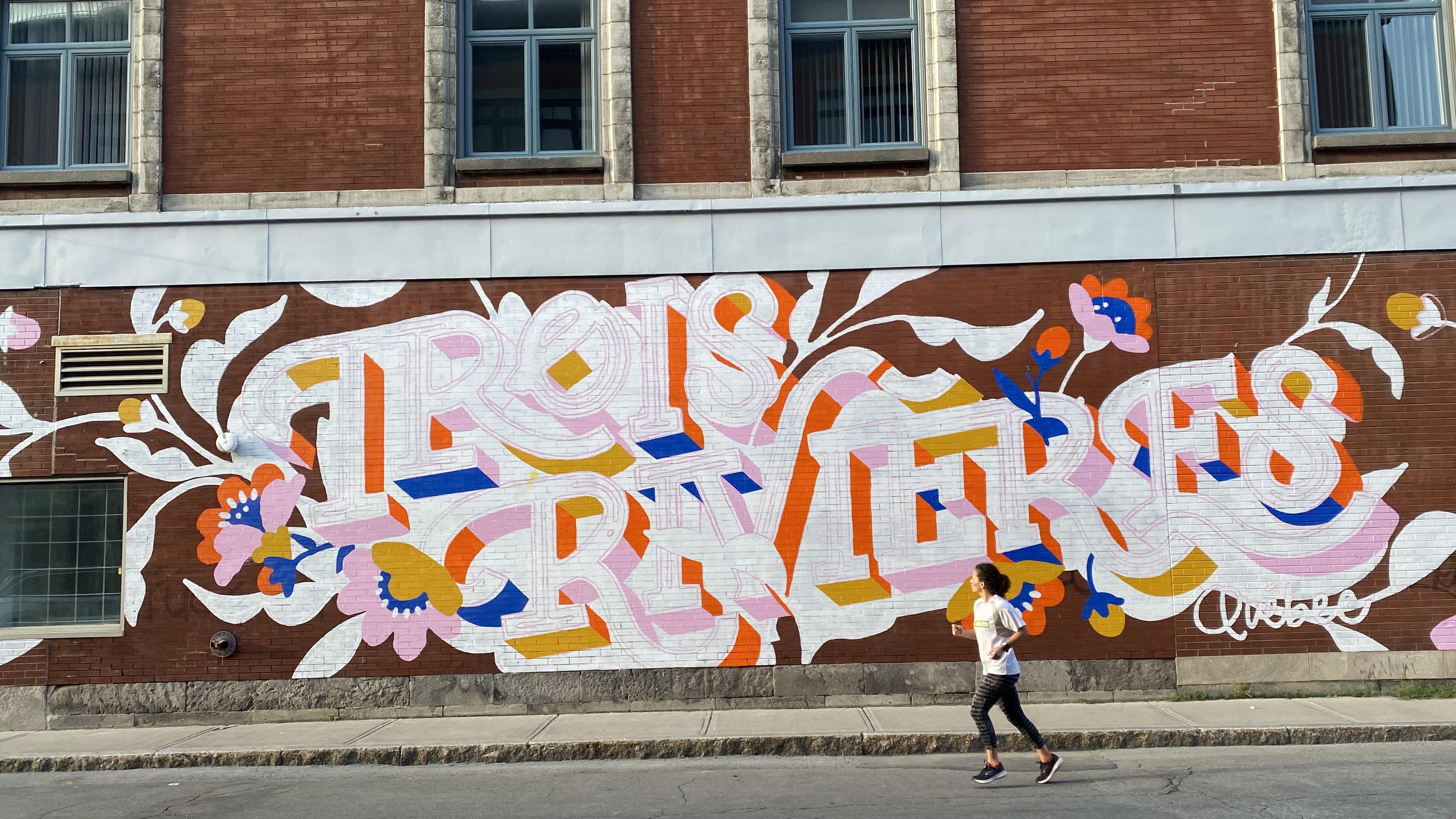 Une nouvelle murale à Trois-Rivières | OHdio | Radio-Canada