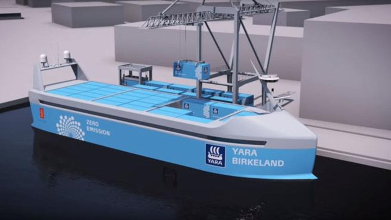 Navires autonomes à l'horizon sur les Grands Lacs | Radio-Canada