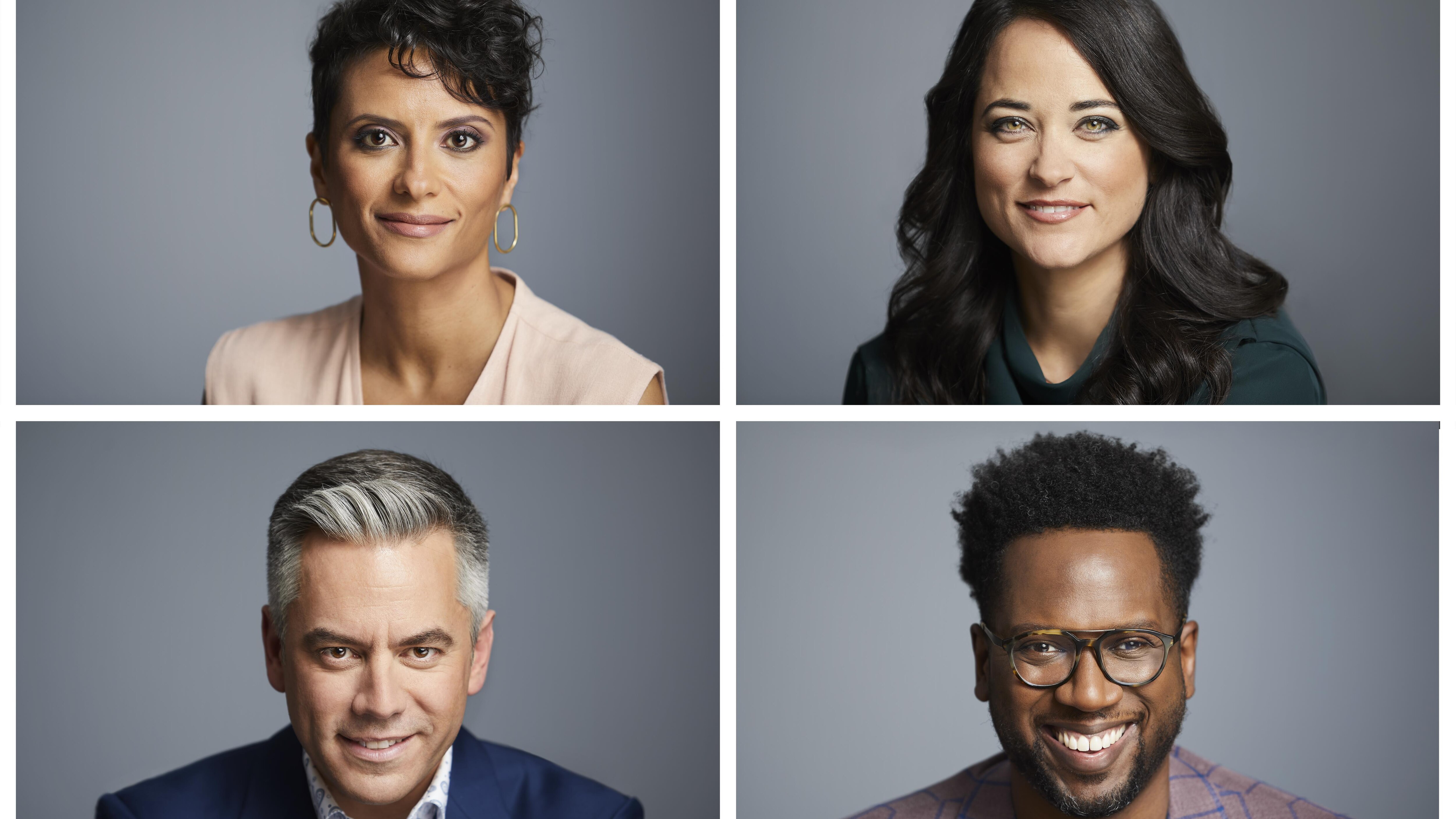 Les 4 nouveaux visages de l’info de Noovo | OHdio | Radio-Canada