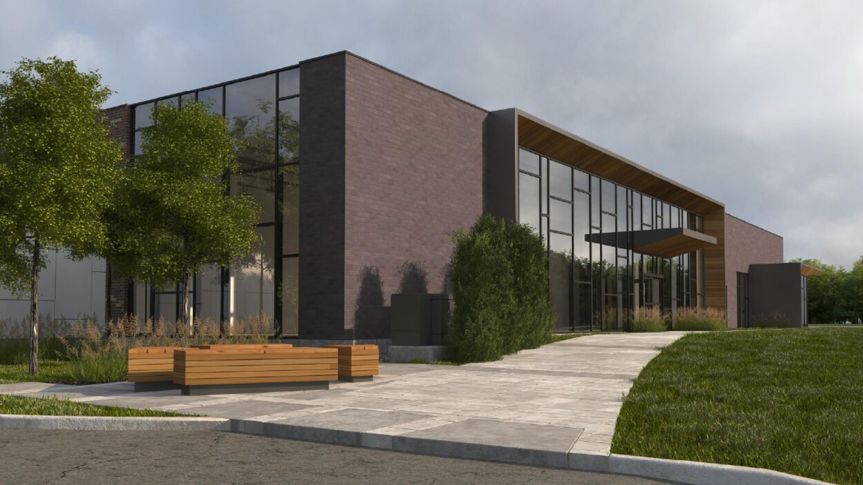 La SPA de l'Estrie dévoile la maquette de son nouveau refuge | Radio-Canada