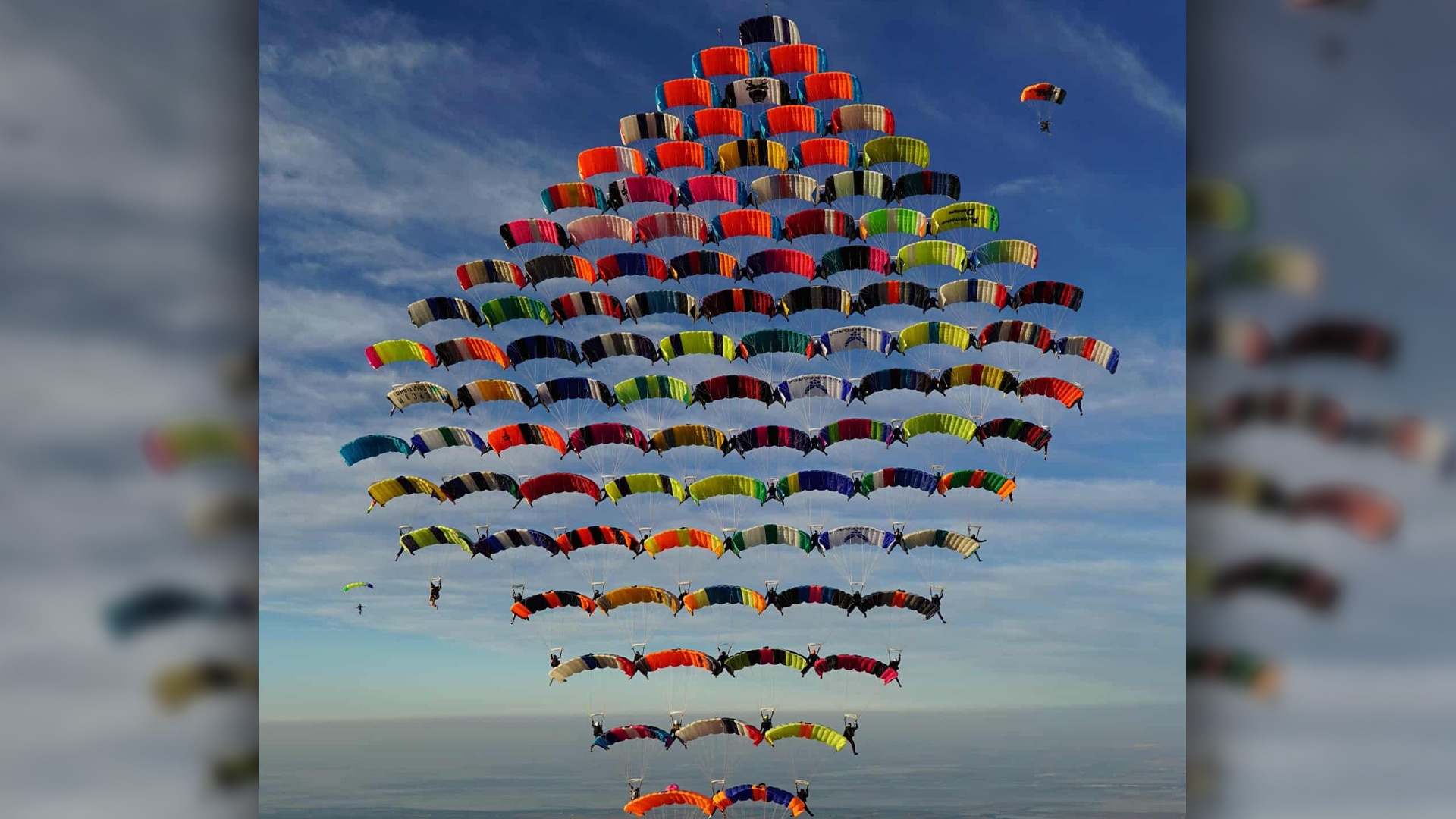 Un Sherbrookois au record du monde de formation de parachutistes ...