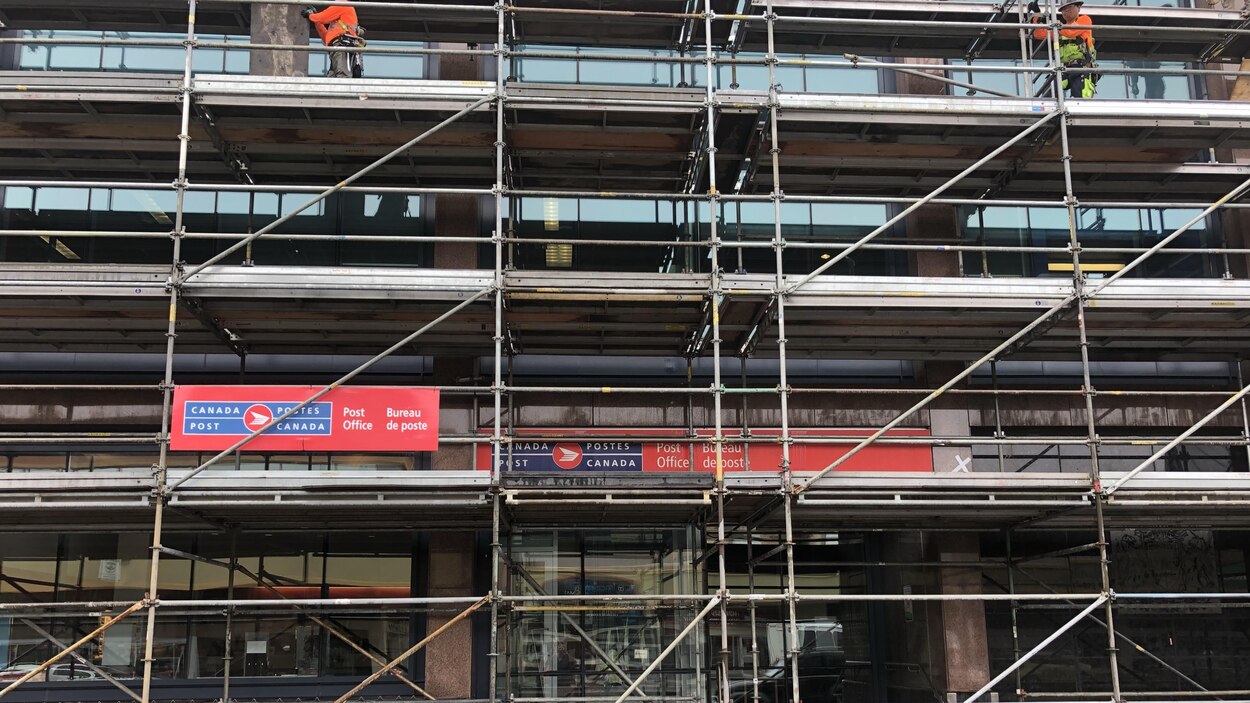 Des travaux enfin commencés après plus de deux ans sous les échafauds ...