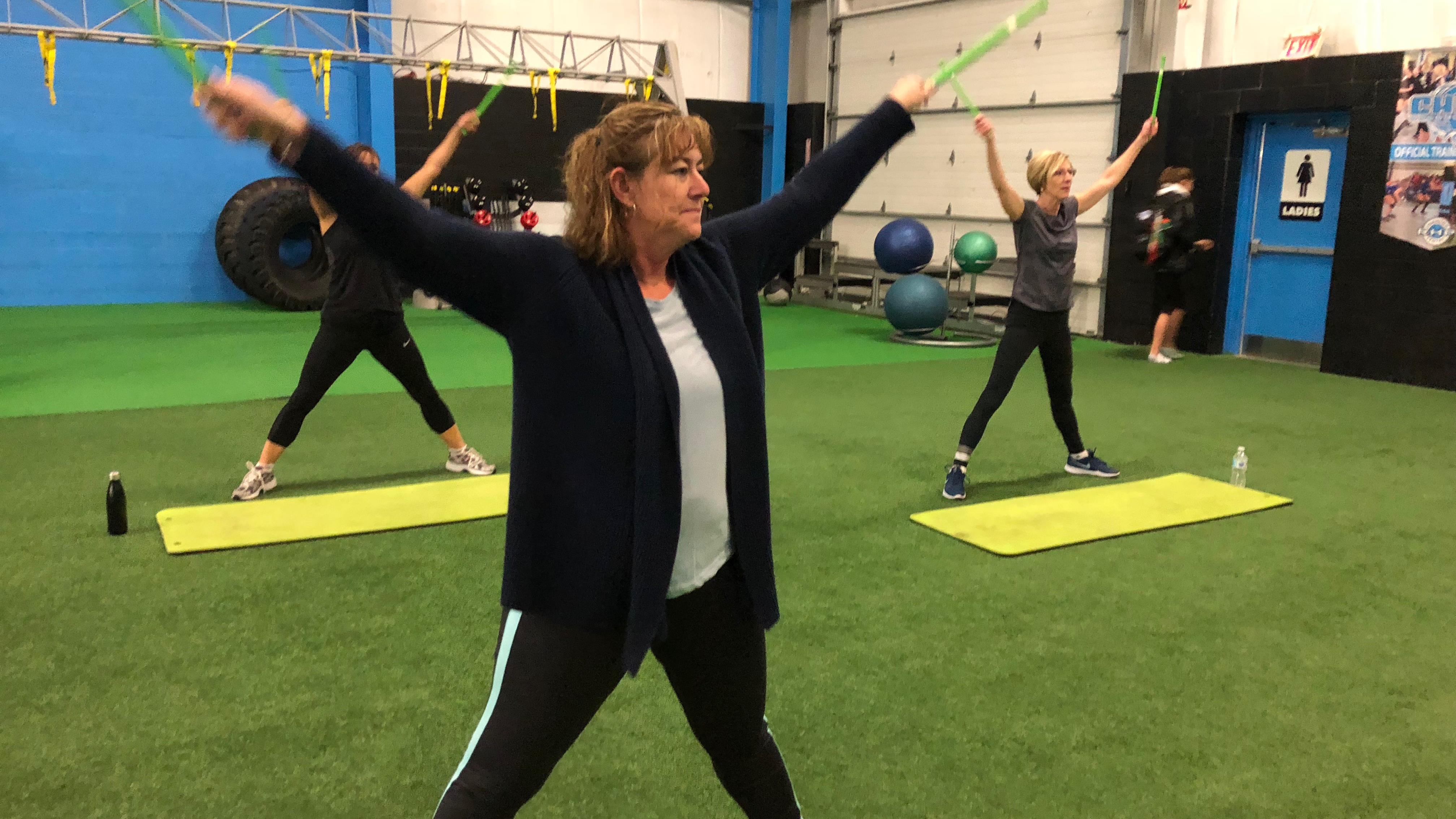 Après Jane Fonda et le Zumba, voici le Pound | OHdio | Radio-Canada