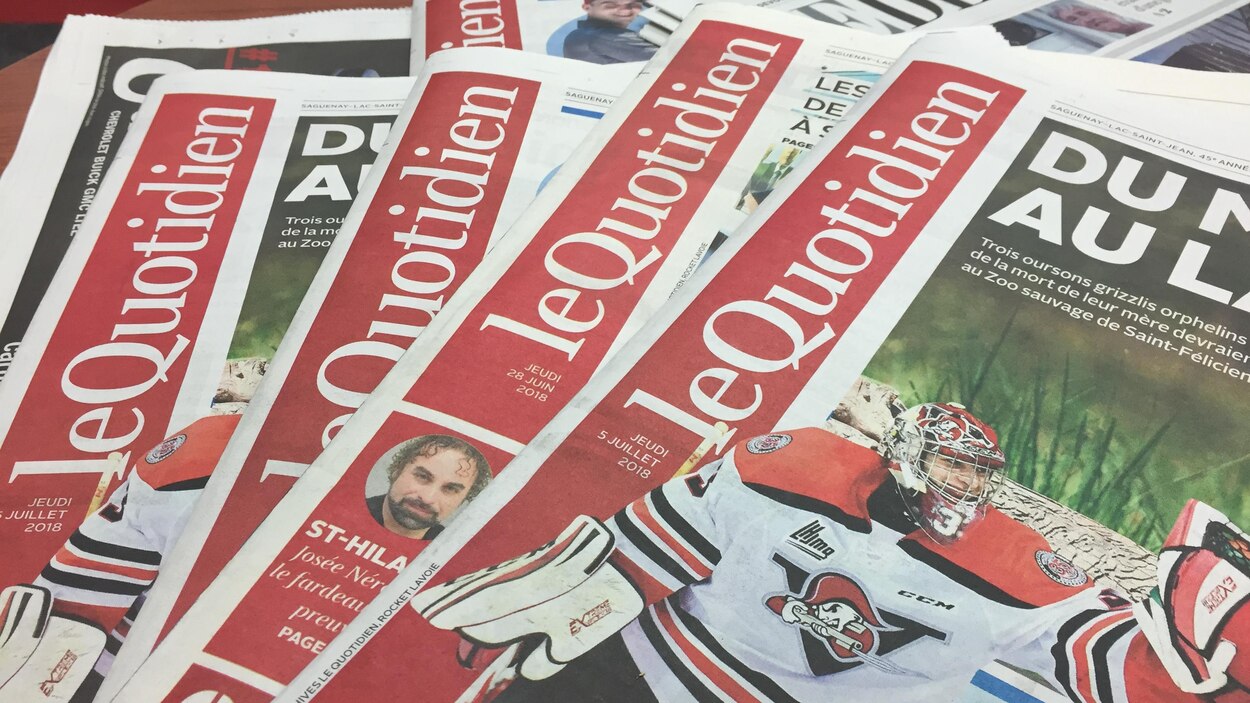 Le Quotidien abandonne son format papier en semaine | Radio-Canada