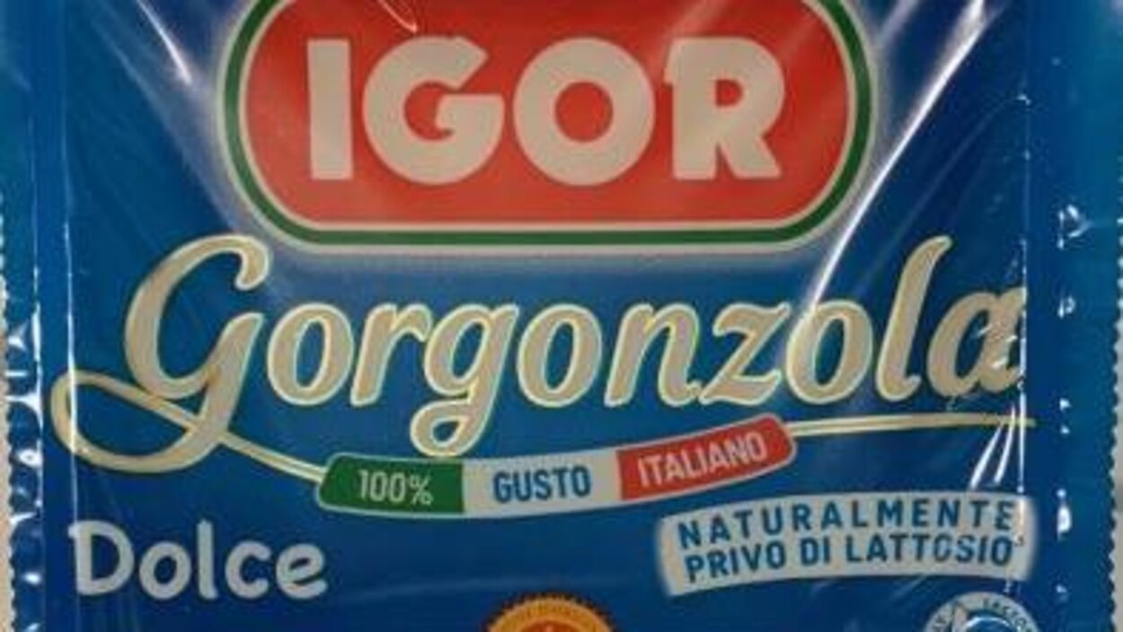 Rappel de fromage gorgonzola de marque Igor | Radio-Canada