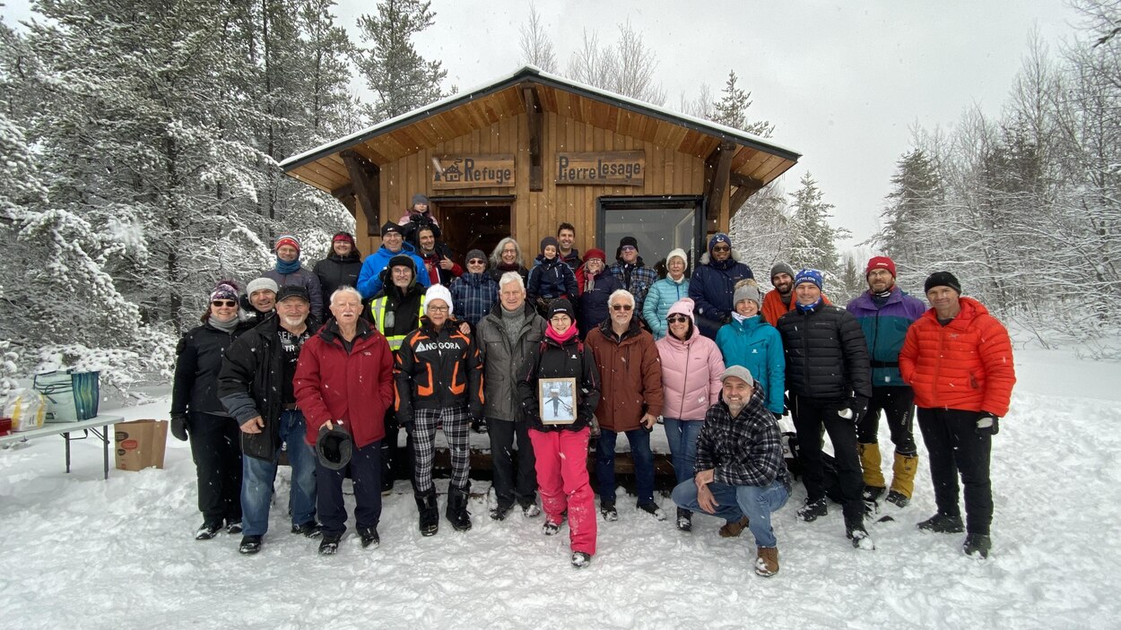 Un refuge à la mémoire de Pierre Lesage au Camp Dudemaine | Radio-Canada