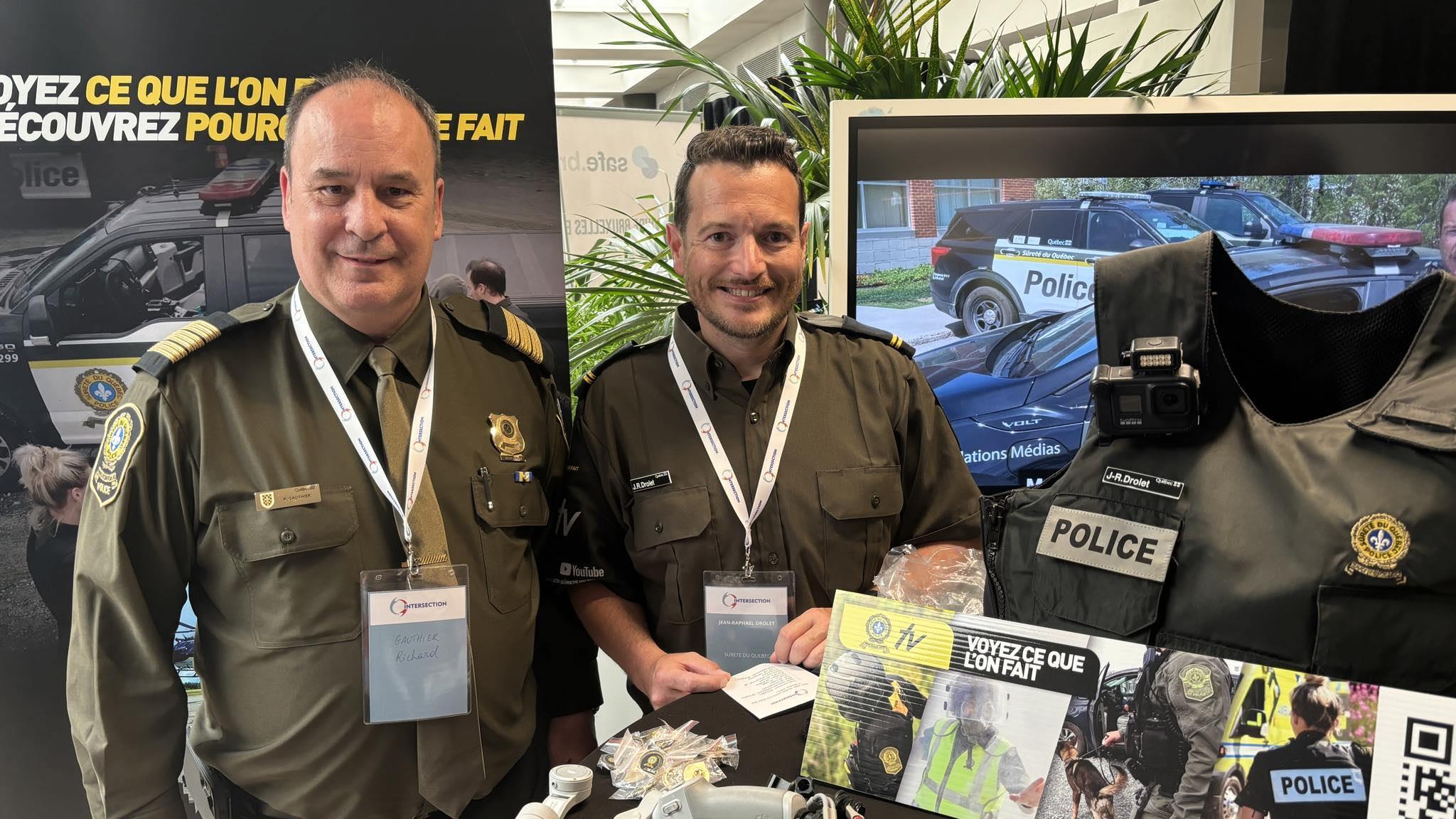 La Sûreté du Québec en Europe pour présenter son vlogue policier ...