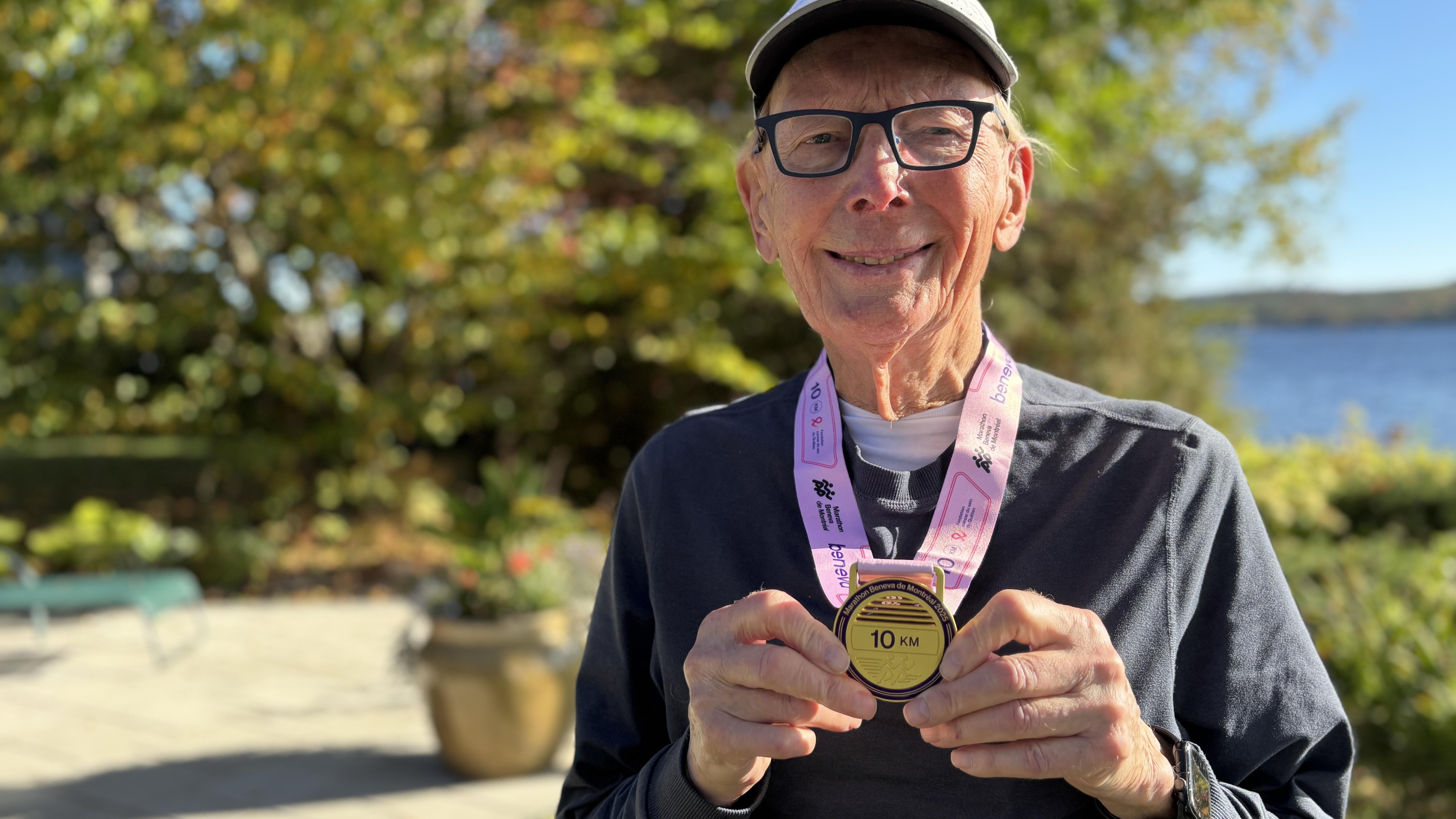 Robert Dion, 88 ans et passionné de course à pied | OHdio | Radio-Canada