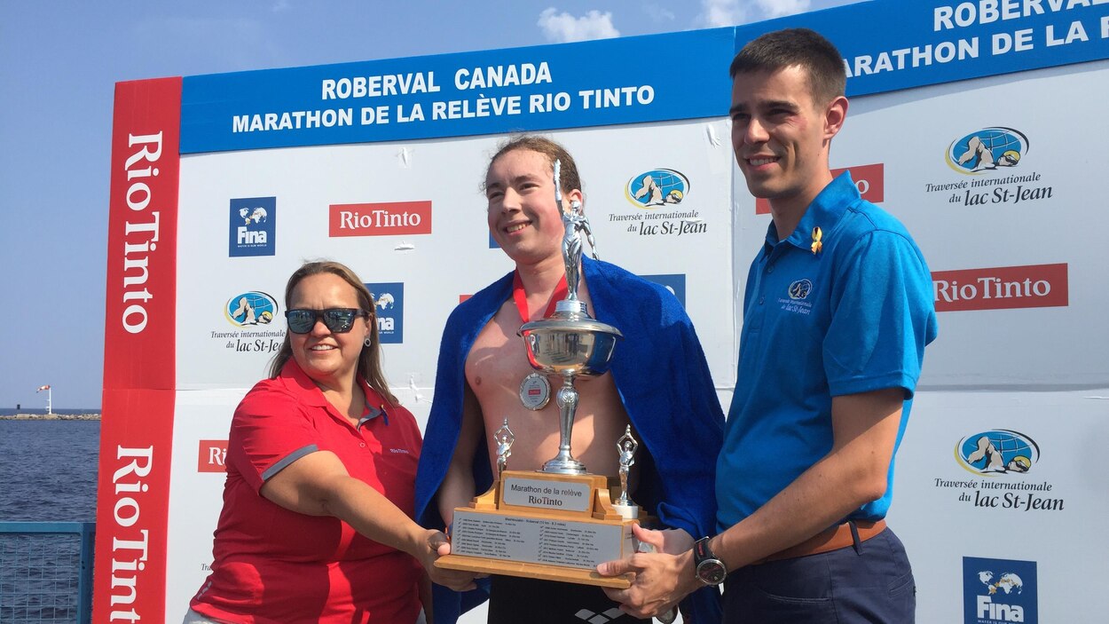 Antoine Marchand remporte le Marathon de la relève | Radio-Canada