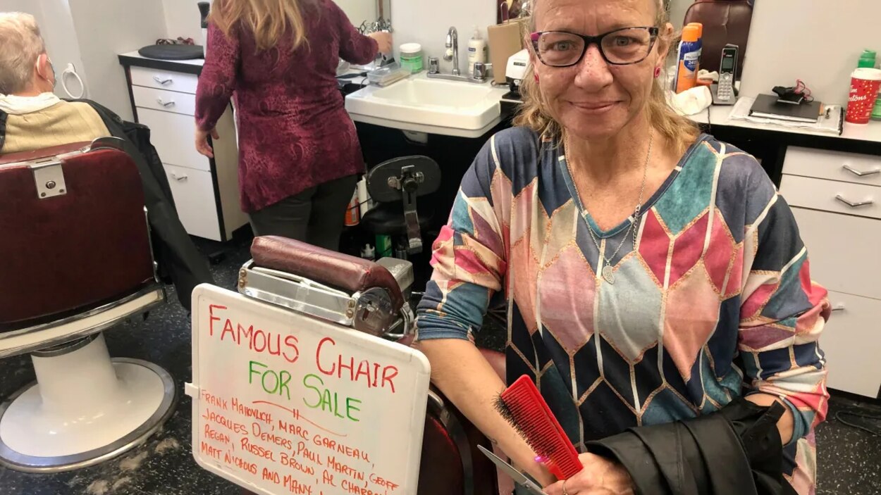 La « chaise célèbre » d’un salon de barbier d’Ottawa est à vendre ...