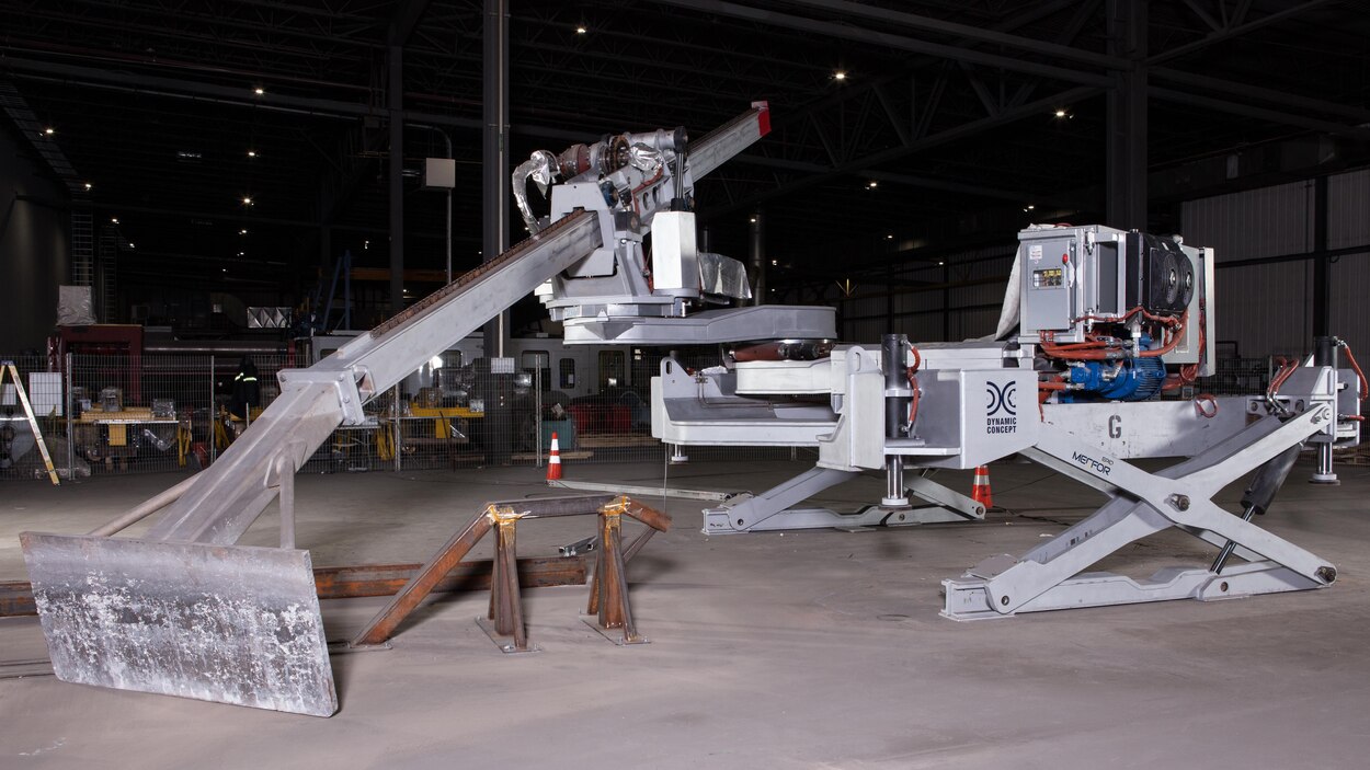Un robot électrique créé pour Alcoa à Deschambault par des entreprises ...