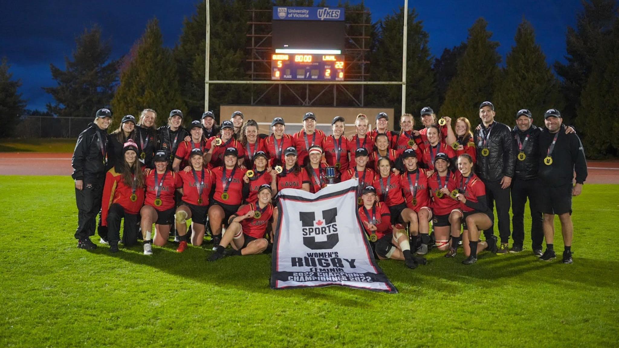 Les athlètes de trois équipes du Rouge et Or honorés à l’Assemblée ...