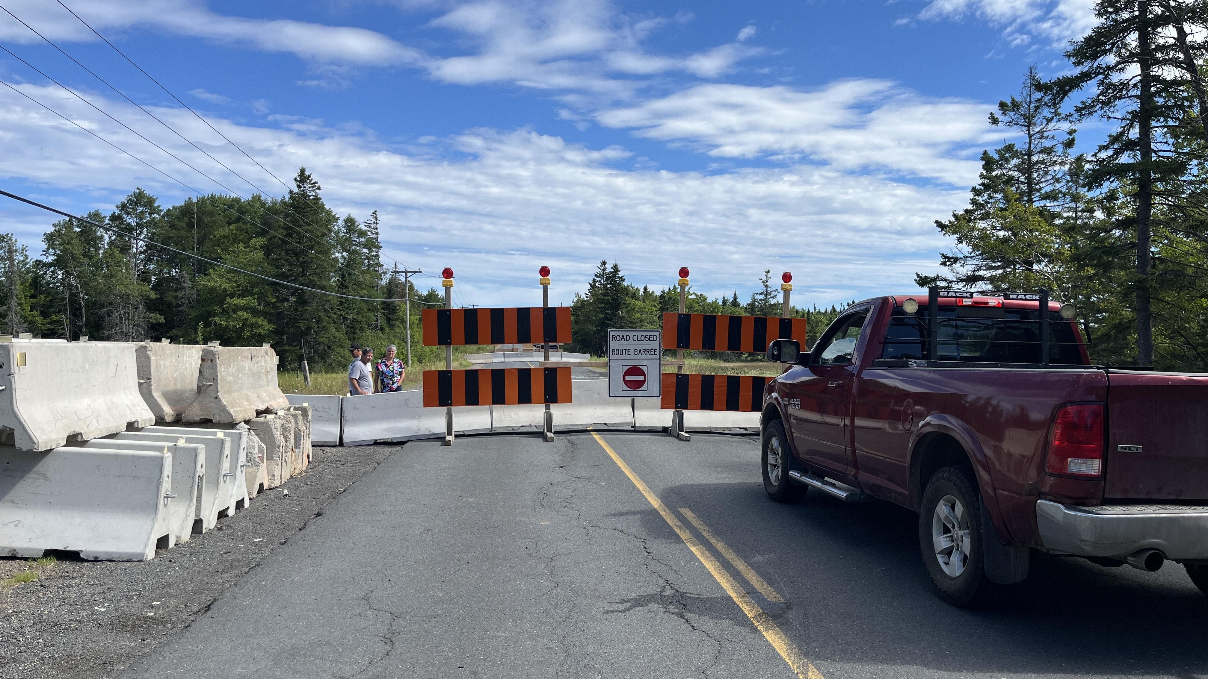 La route 113, qui va de Pokemouche à Miscou, est fermée depuis le 26 ...