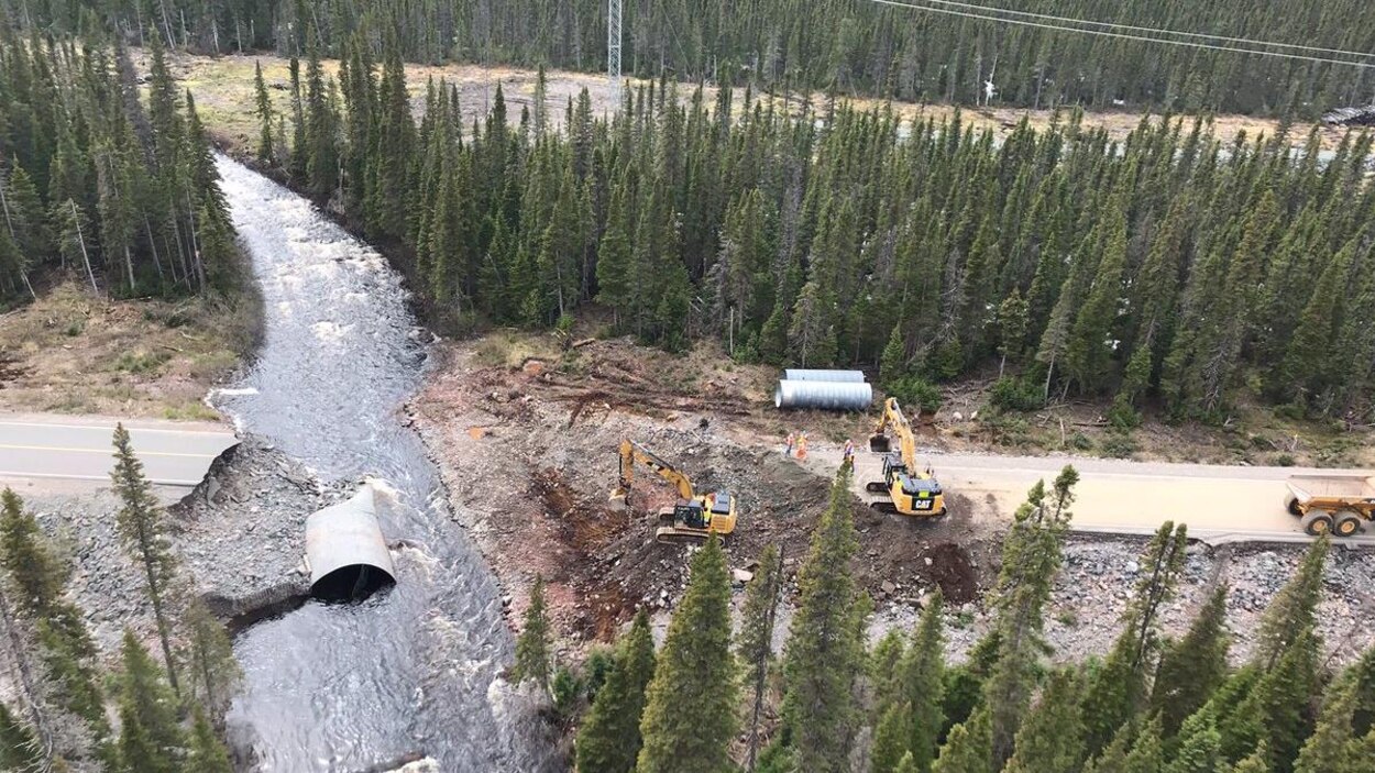 Plusieurs jours de réparation pour la route du Labrador | Radio-Canada