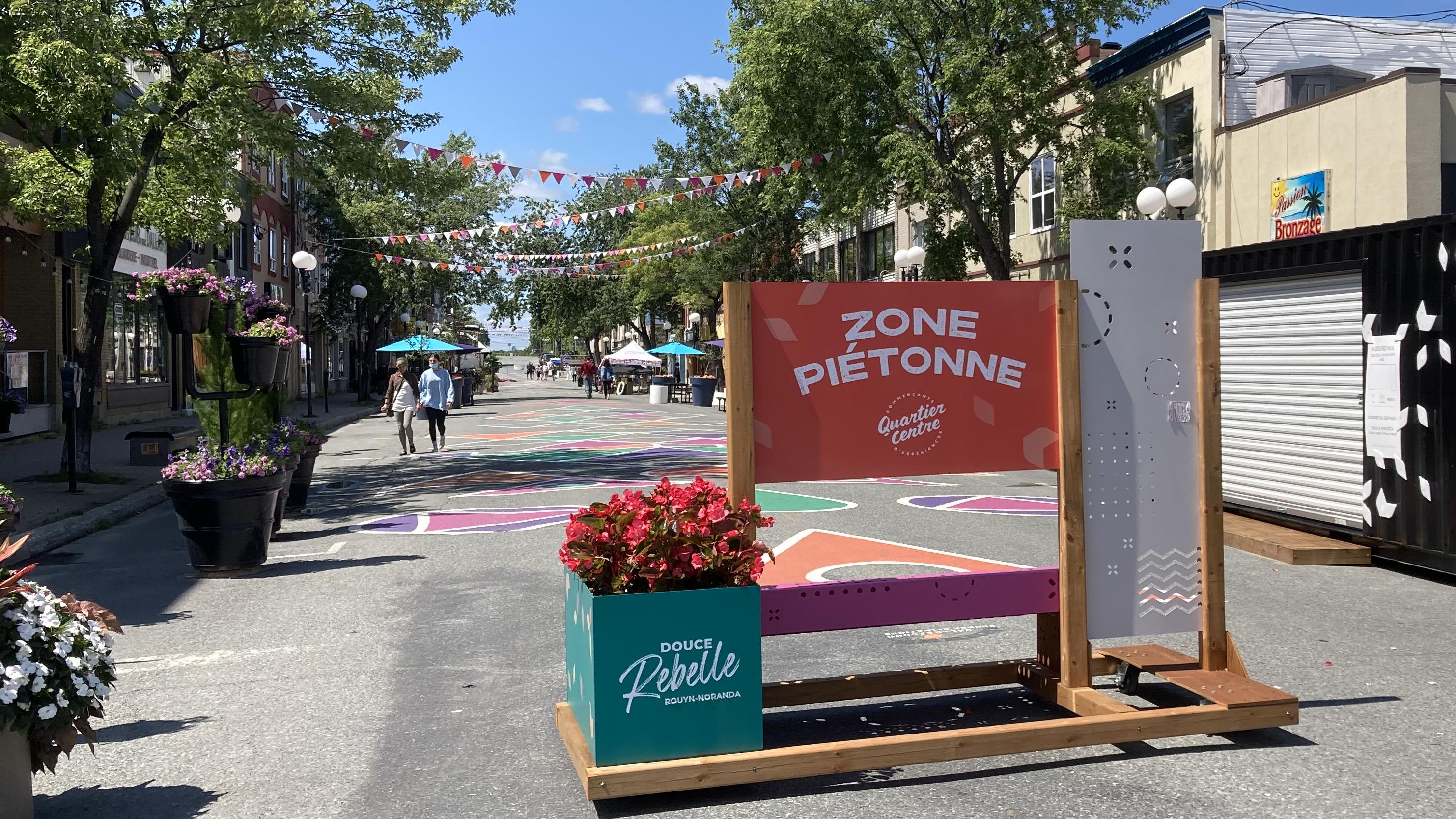 La zone piétonne de Rouyn-Noranda sera réduite cet été | OHdio | Radio ...