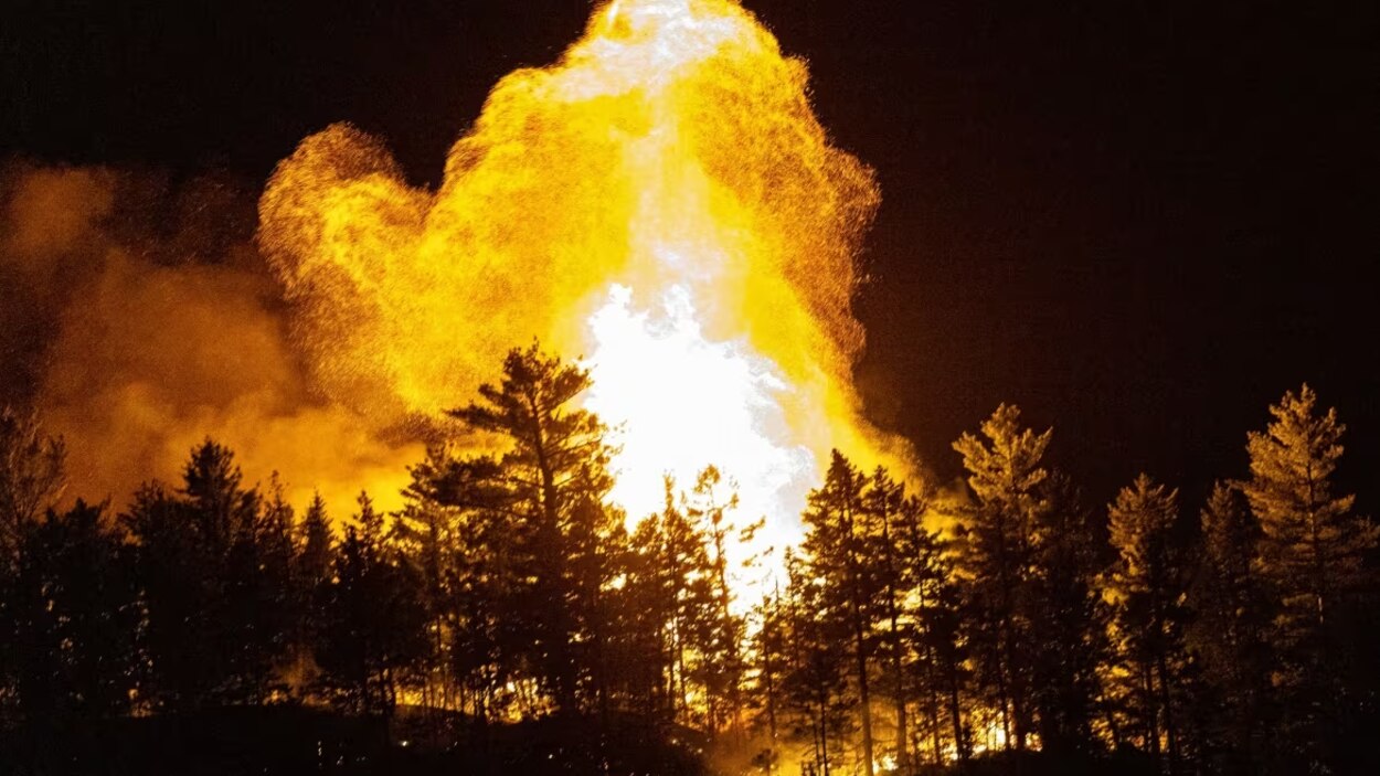 Des centaines d’évacuations près de Saint Andrews à cause d’un feu de ...
