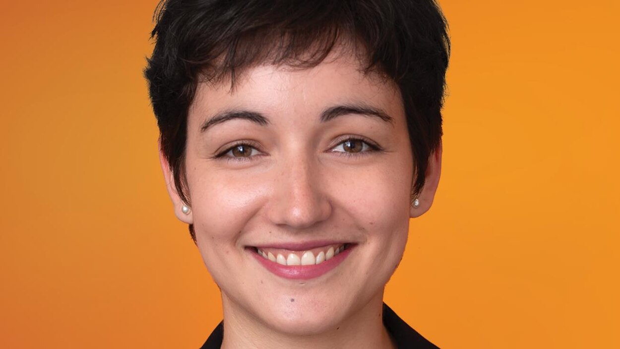 Sandrine Bourque, candidate de Québec solidaire dans René-Lévesque | Radio-Canada