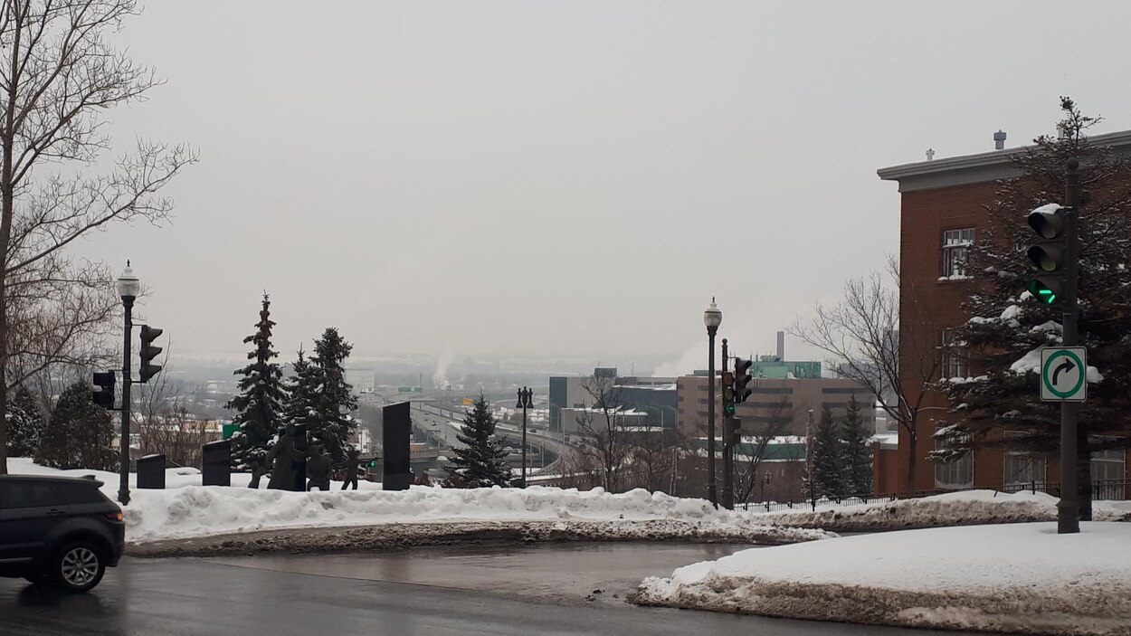 13e journée de smog à Québec cet hiver | Radio-Canada