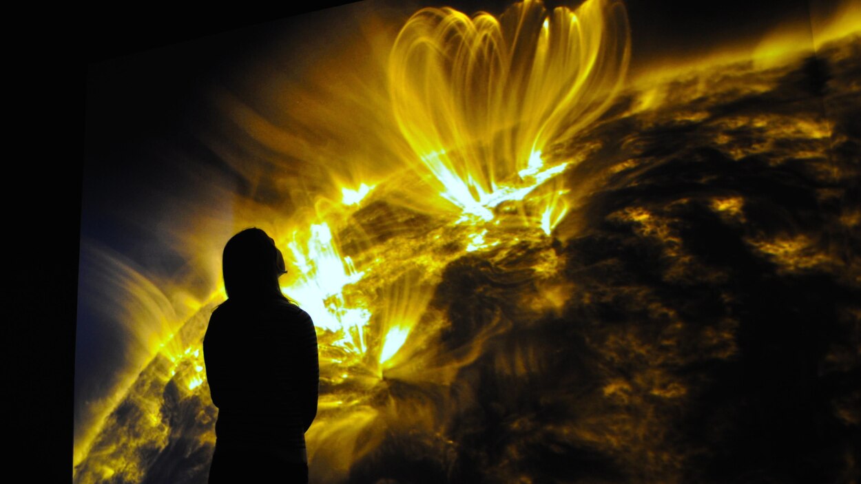 De rares images solaires de la NASA et un habitacle futuriste au Musée ...