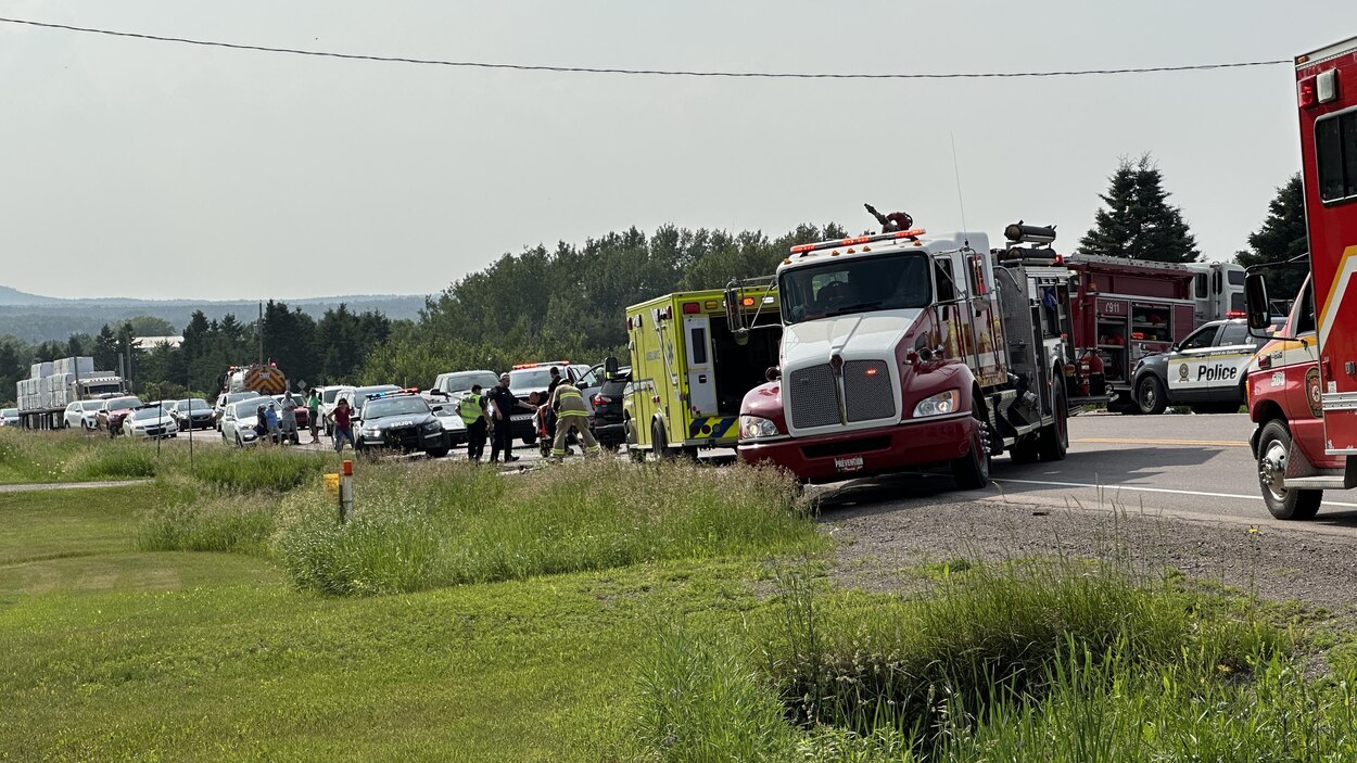 Accident à Chambord sur la route 169 : cinq personnes ont été blessées ...