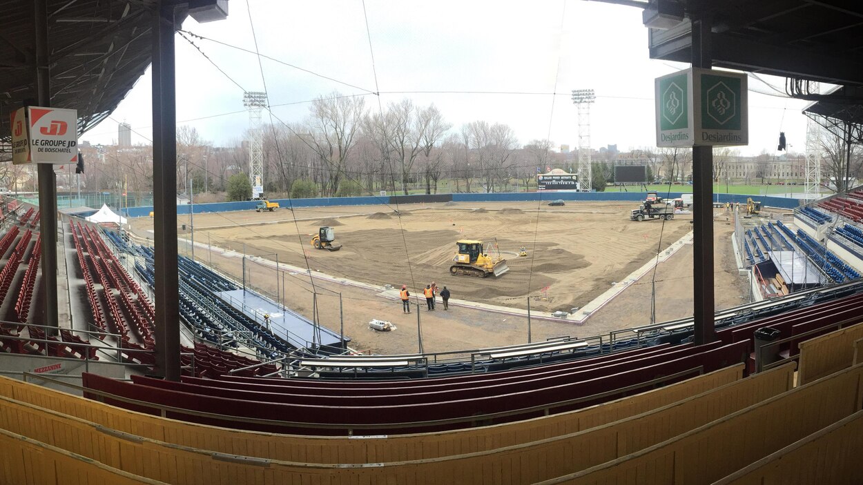 Les Capitales et le stade municipal font peau neuve | Radio-Canada