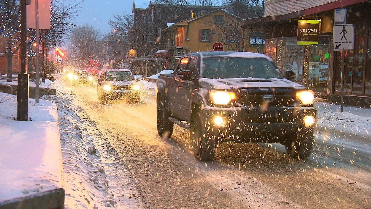Encore de la neige pour une bonne partie de l’Est-du-Québec | Radio-Canada