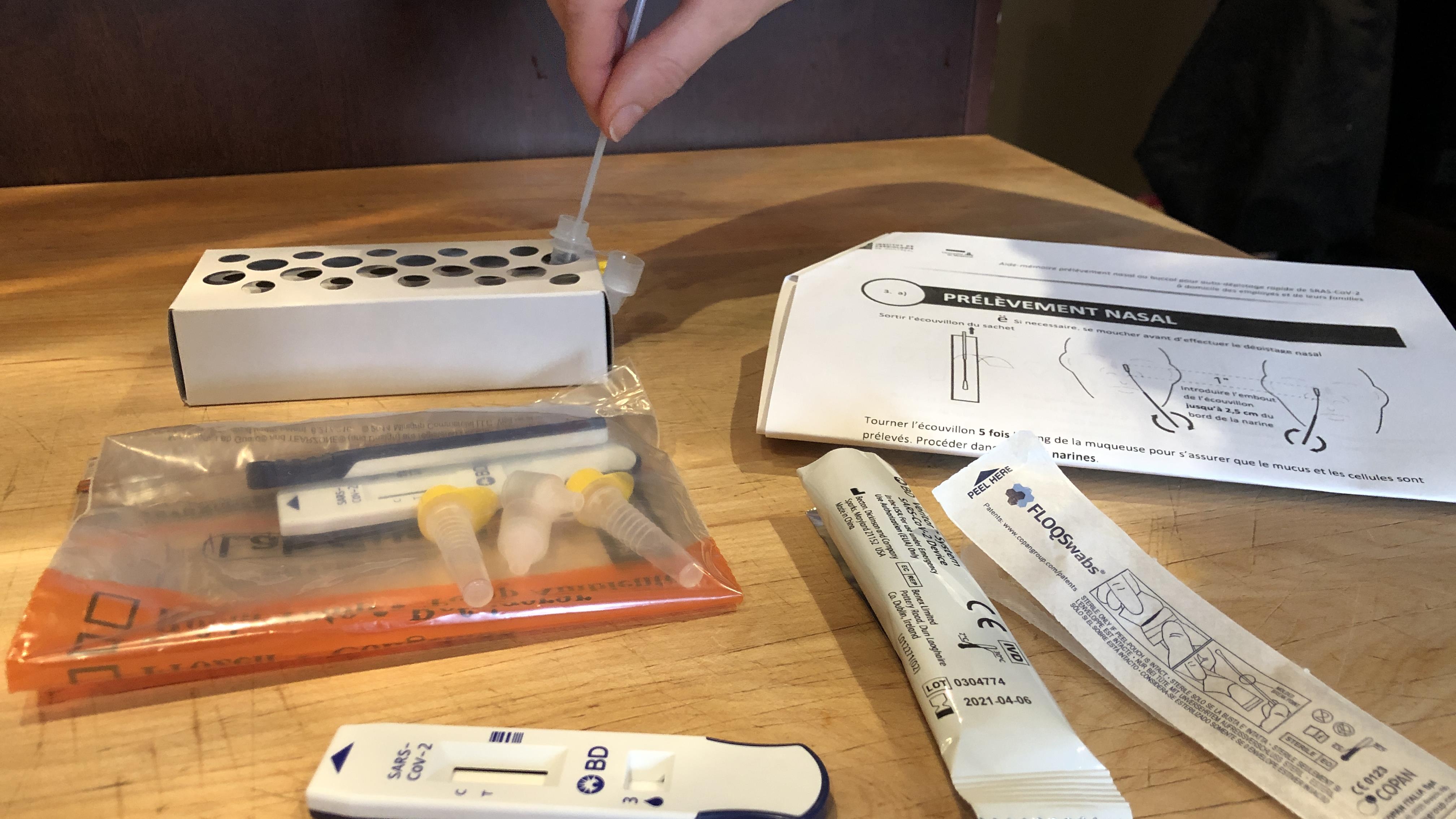 L’accès aux millions de tests rapides simplifié | OHdio | Radio-Canada