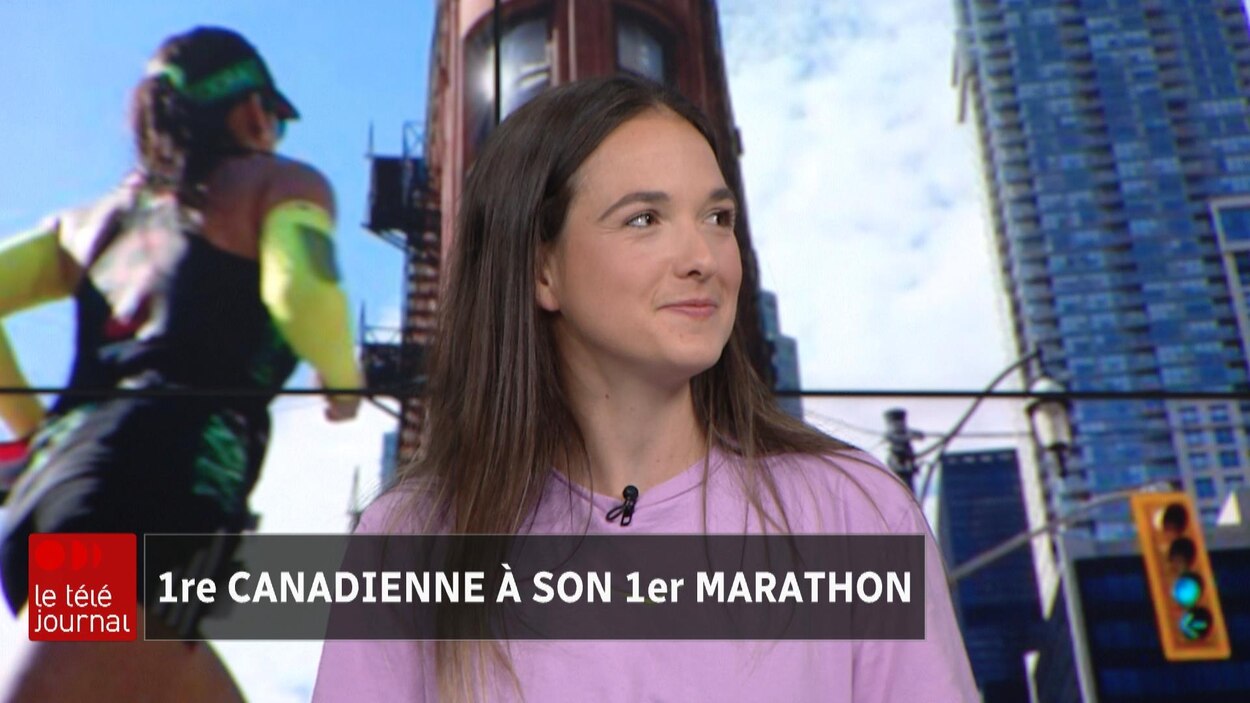 Championne canadienne à son premier marathon, Caroline Pomerleau ne ...