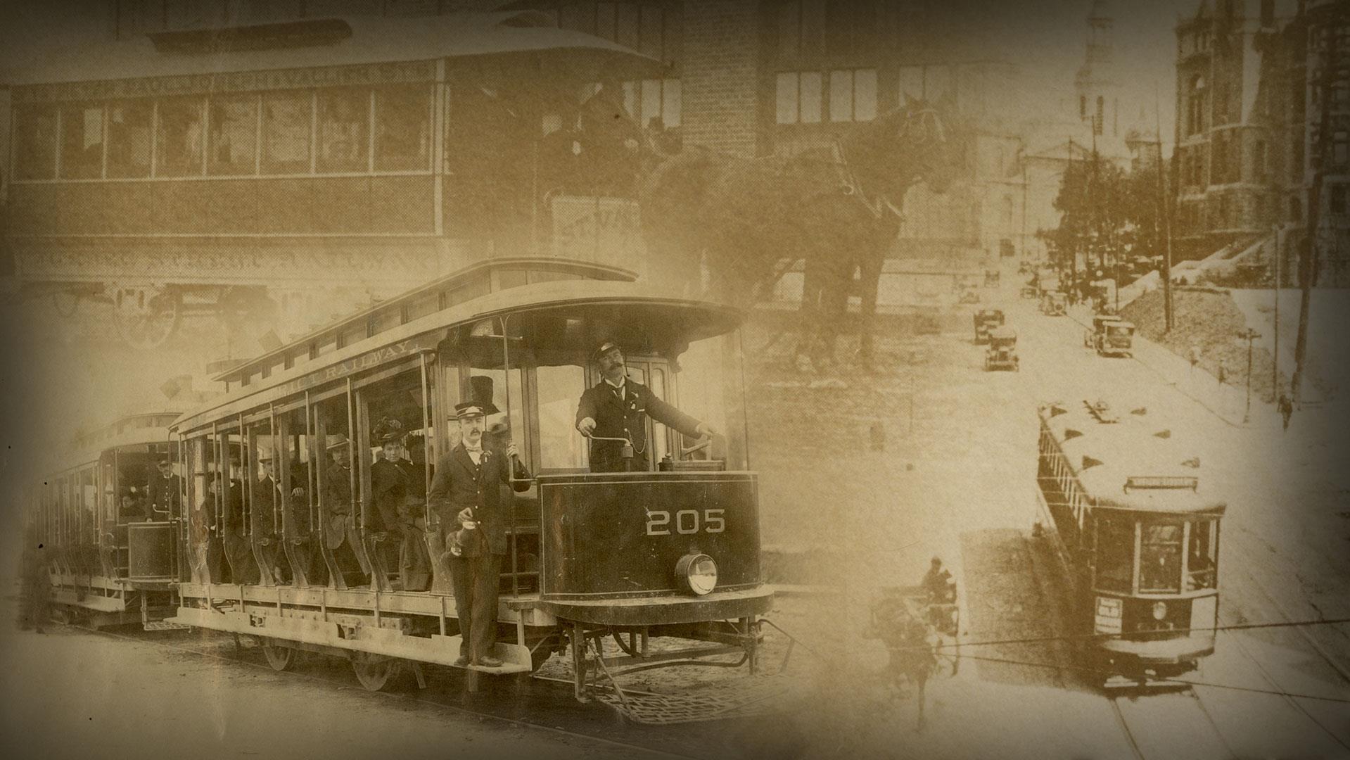 Le circuit du tramway de Québec d'hier à demain