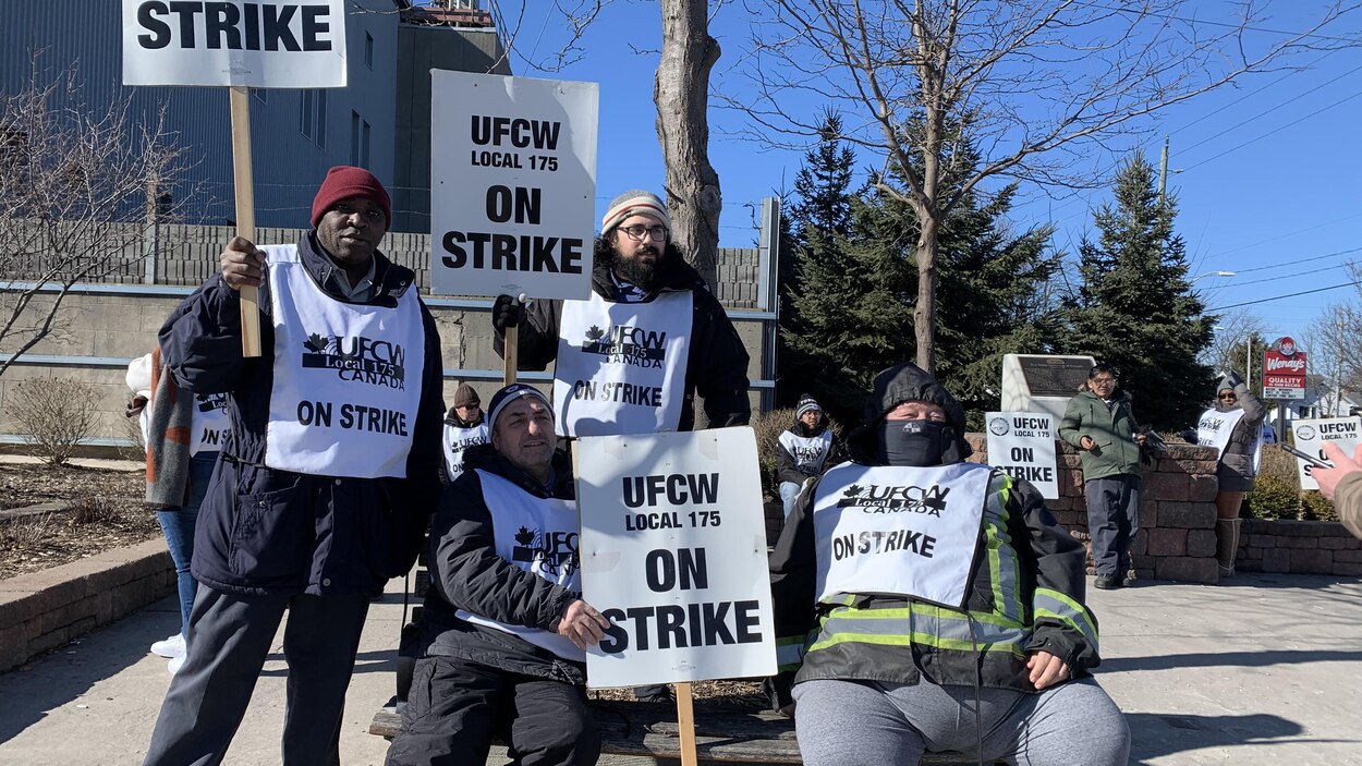 Plus de 400 employés en grève à Highbury Canco, à Leamington | Radio-Canada