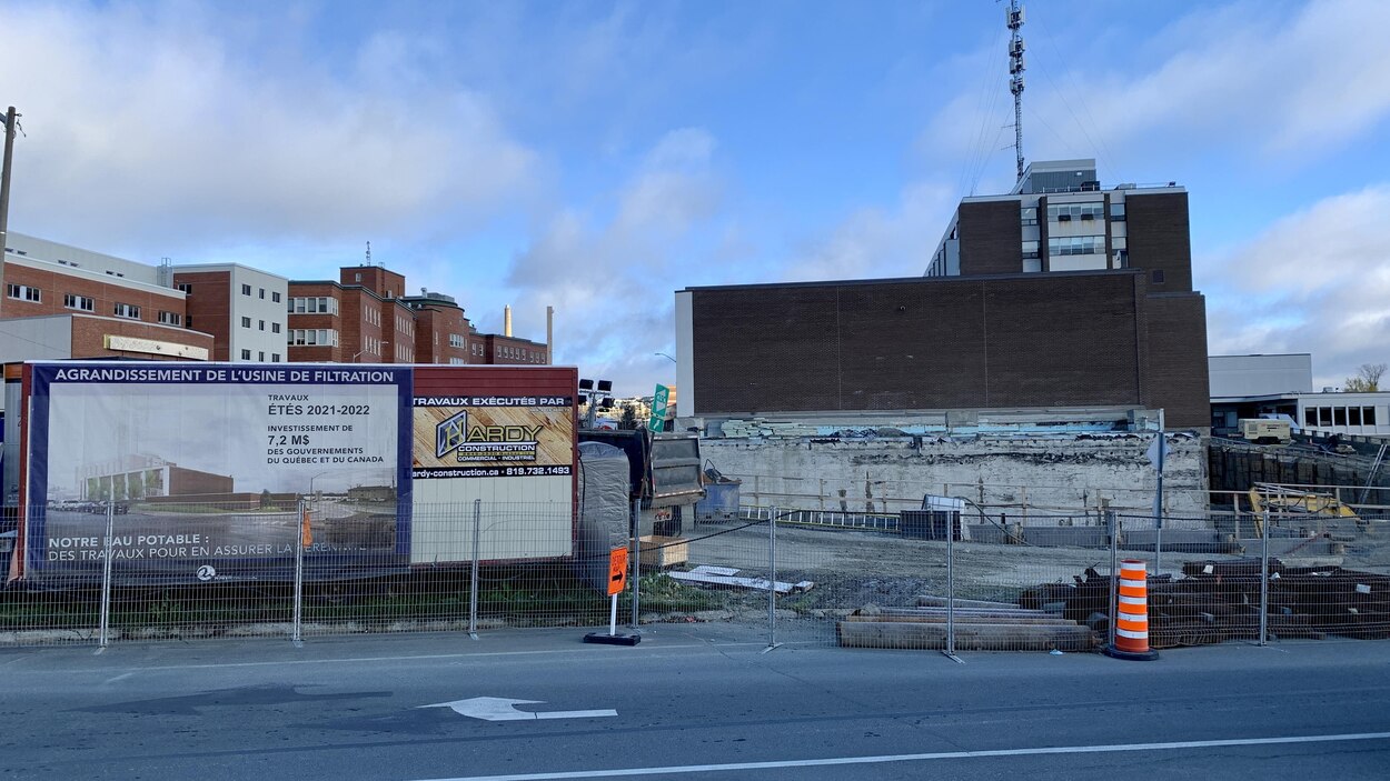 Les travaux se poursuivront durant l’hiver à l’usine de filtration de ...