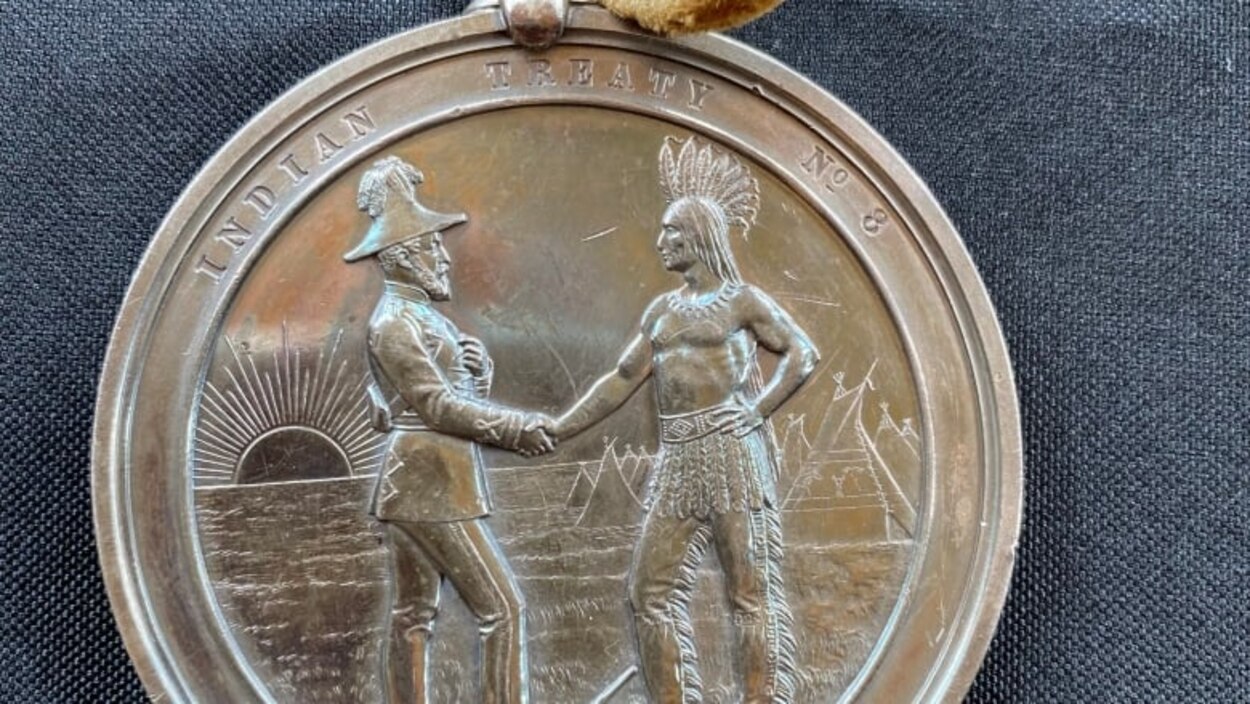 Treaty medallion returned to Athabasca Chipewyan First Nation | Radio ...