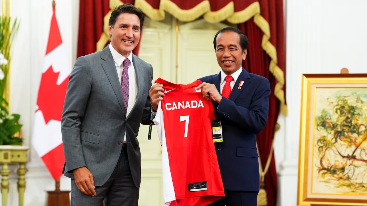 Trudeau llega a Jakarta y se reúne con el presidente de Indonesia ...