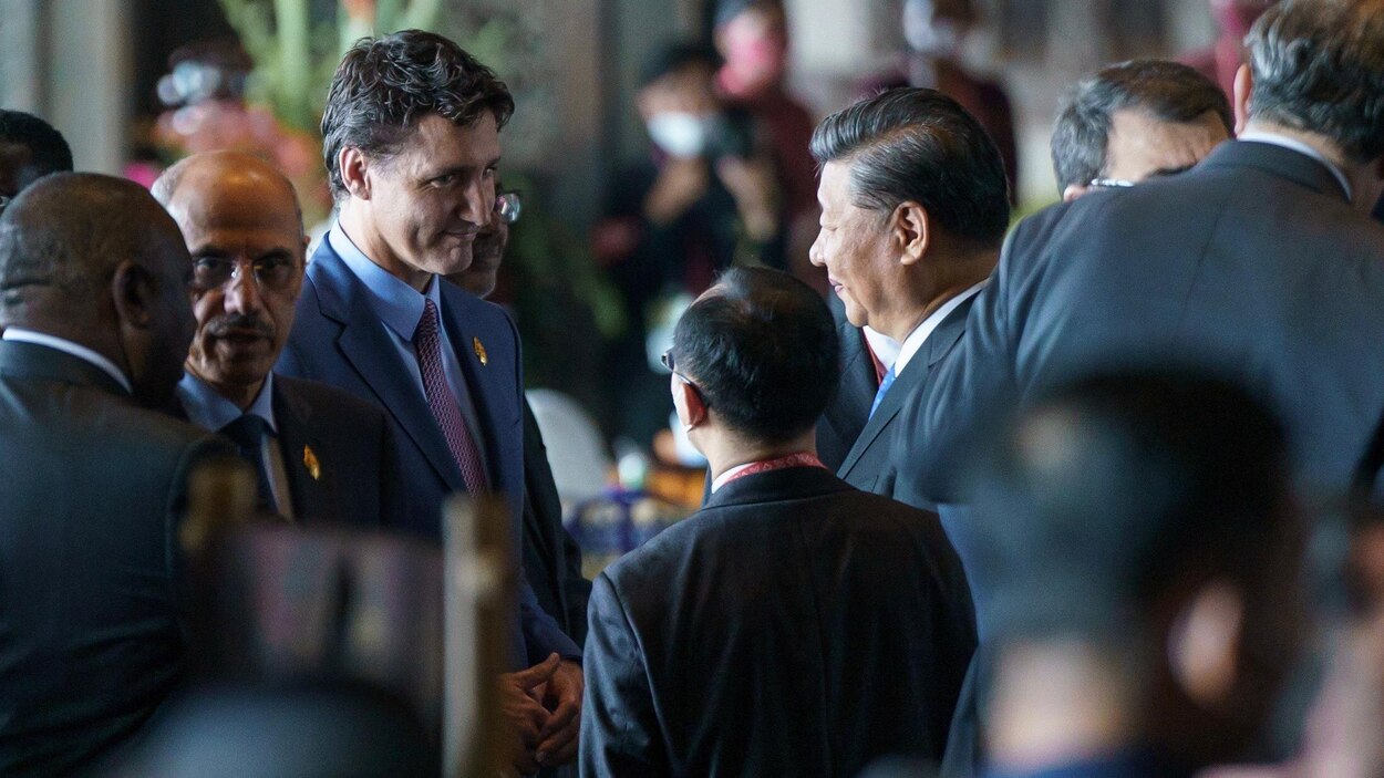 Breve encuentro entre Justin Trudeau y Xi Jinping al margen de la ...