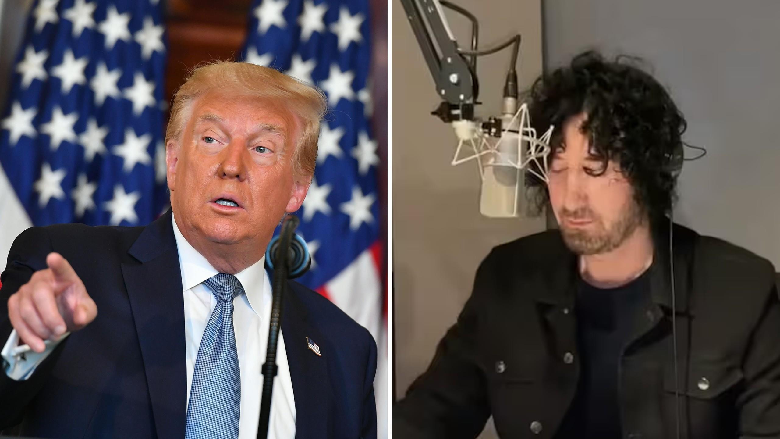 Donald Trump piégé par un coup de téléphone de l'animateur Sébastien ...