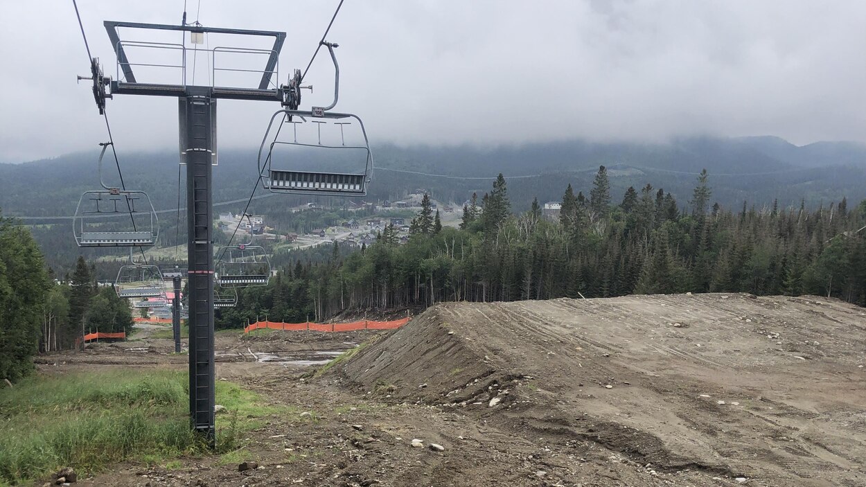 Un nouveau parc à neige au Valinouët | Radio-Canada