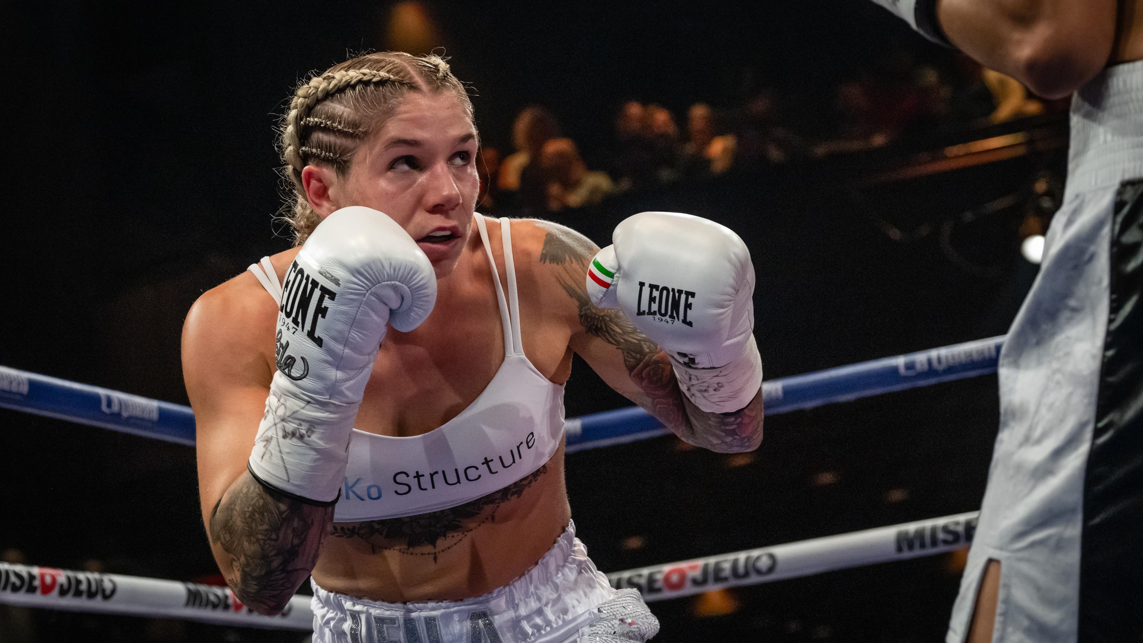 Un 8e combat pour la boxeuse témiscouataine Leïla Beaudoin | OHdio ...