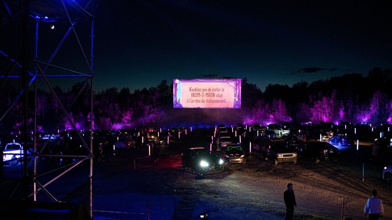 Vroom : Moment Factory réinvente l’expérience du ciné-parc en Estrie ...