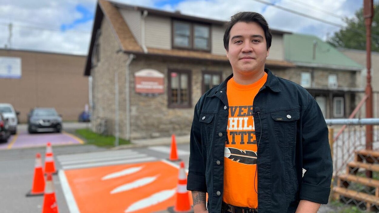 Orange crosswalks commemorate children who attended residential schools ...