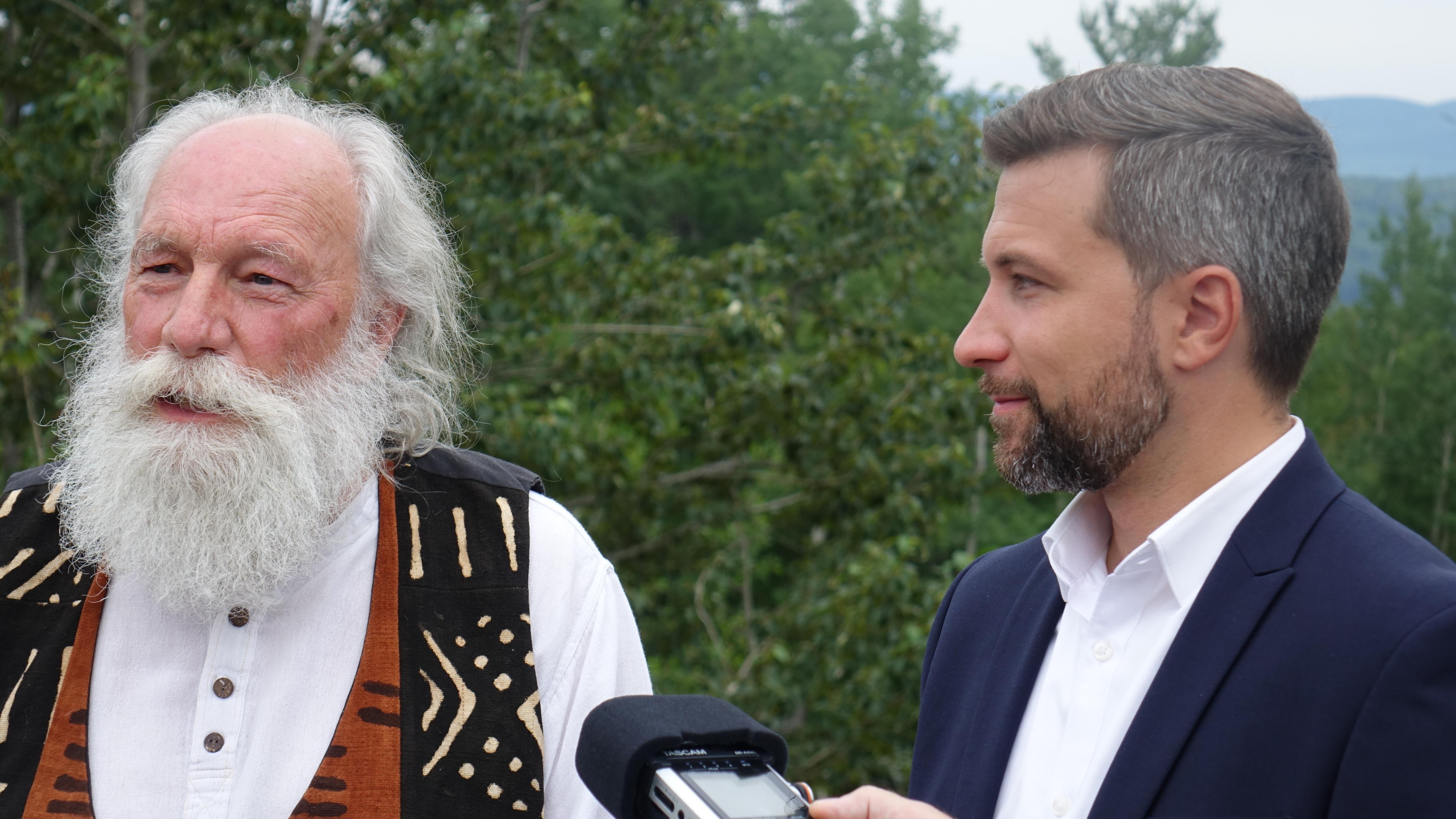 Yv Bonnier-Viger candidat de QS dans Gaspé | OHdio | Radio-Canada