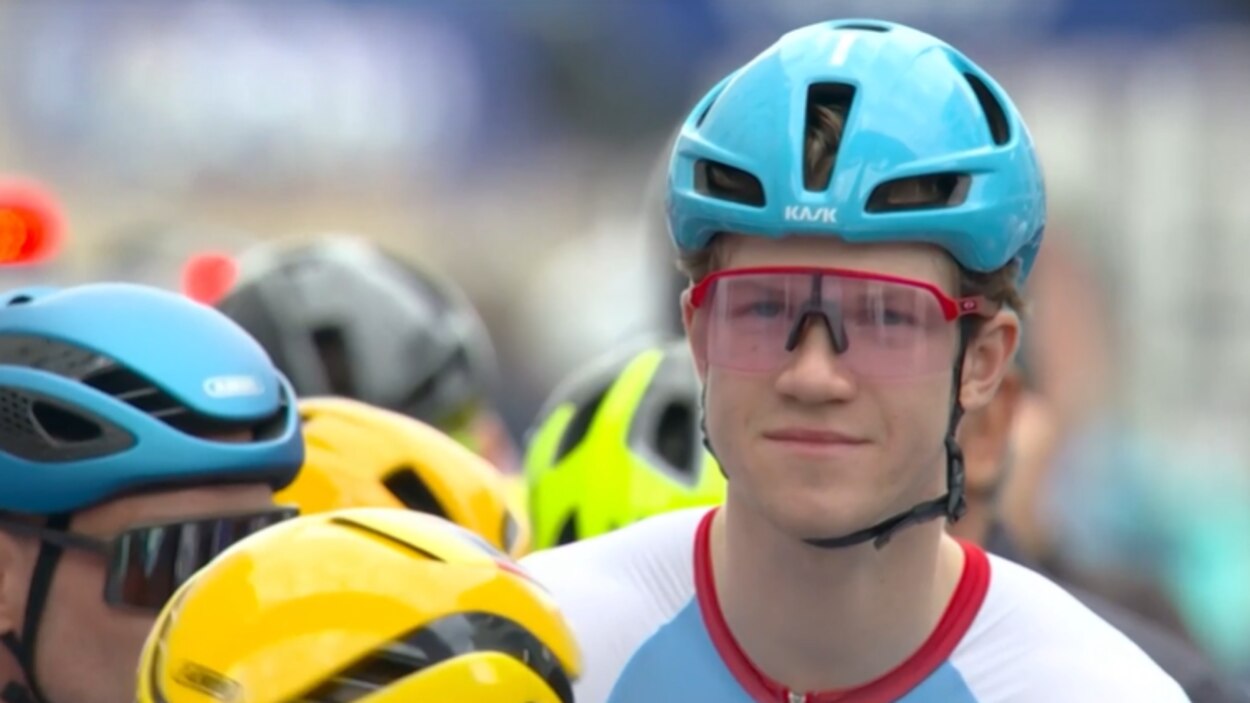 Alexandre Hayward au pied du podium en paracyclisme sur route - Jeux ...