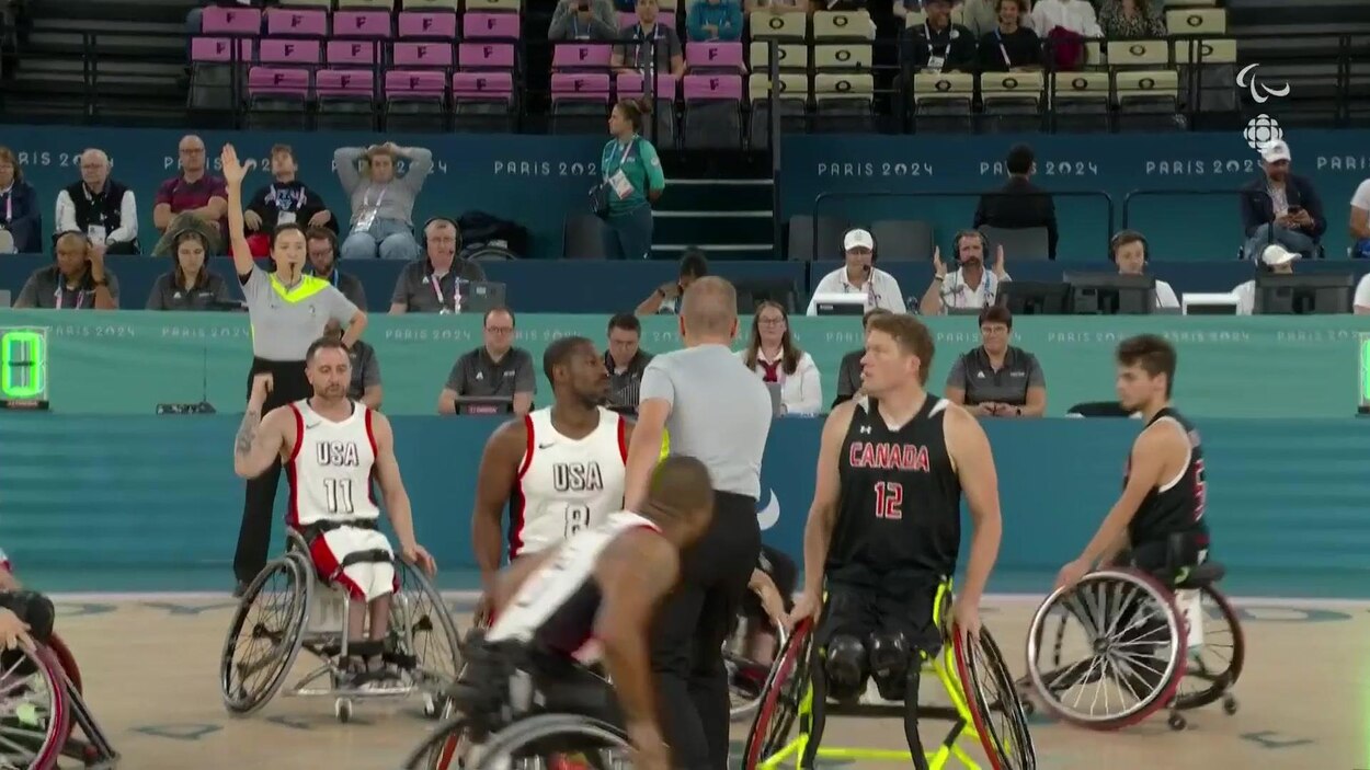 Les Canadiens en petite finale du basketball en fauteuil roulant - Jeux ...