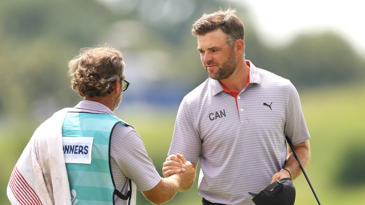 Bon départ pour le golfeur Corey Conners - Jeux olympiques | Radio-Canada