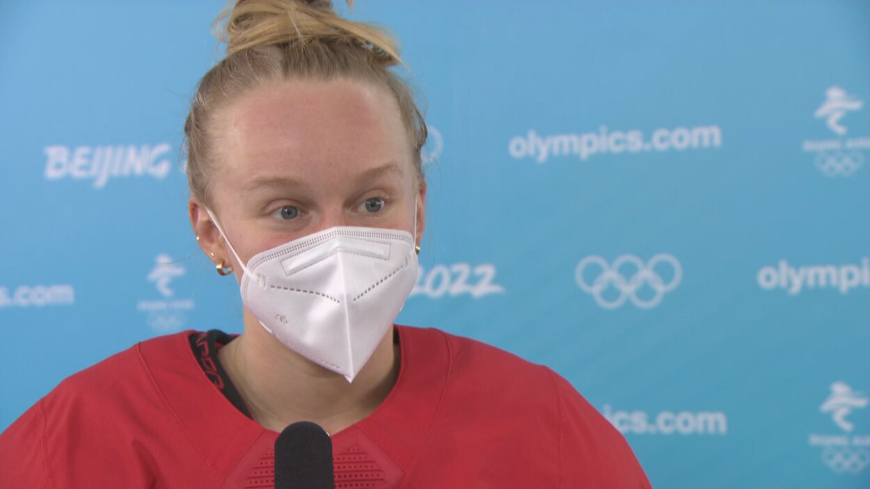 Emma Maltais se réjouit du retour de Mélodie Daoust | Radio-Canada