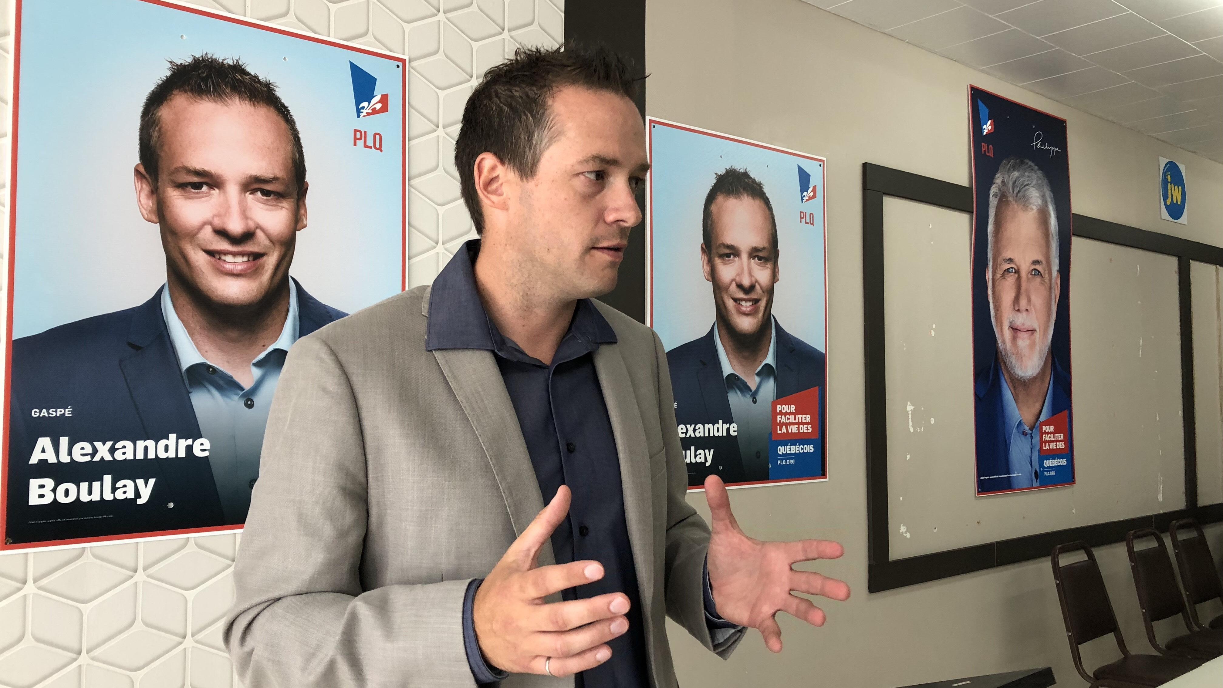 Jour 1 de la campagne dans l'Est-du-Québec : pancartes électorales et ...