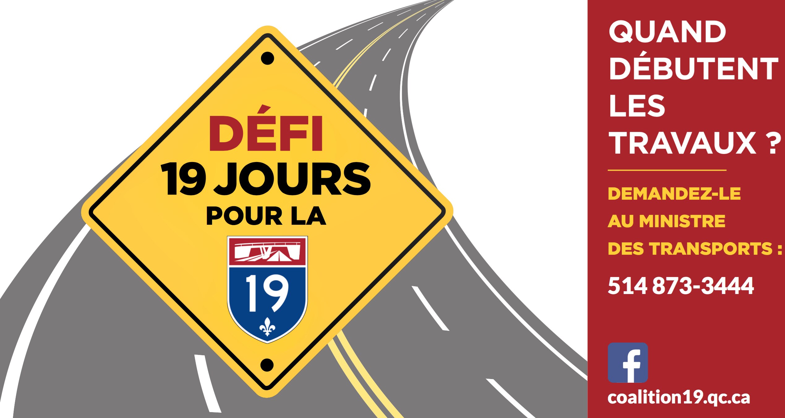 Campagne pour faire débloquer le prolongement de l'autoroute 19 | Radio ...