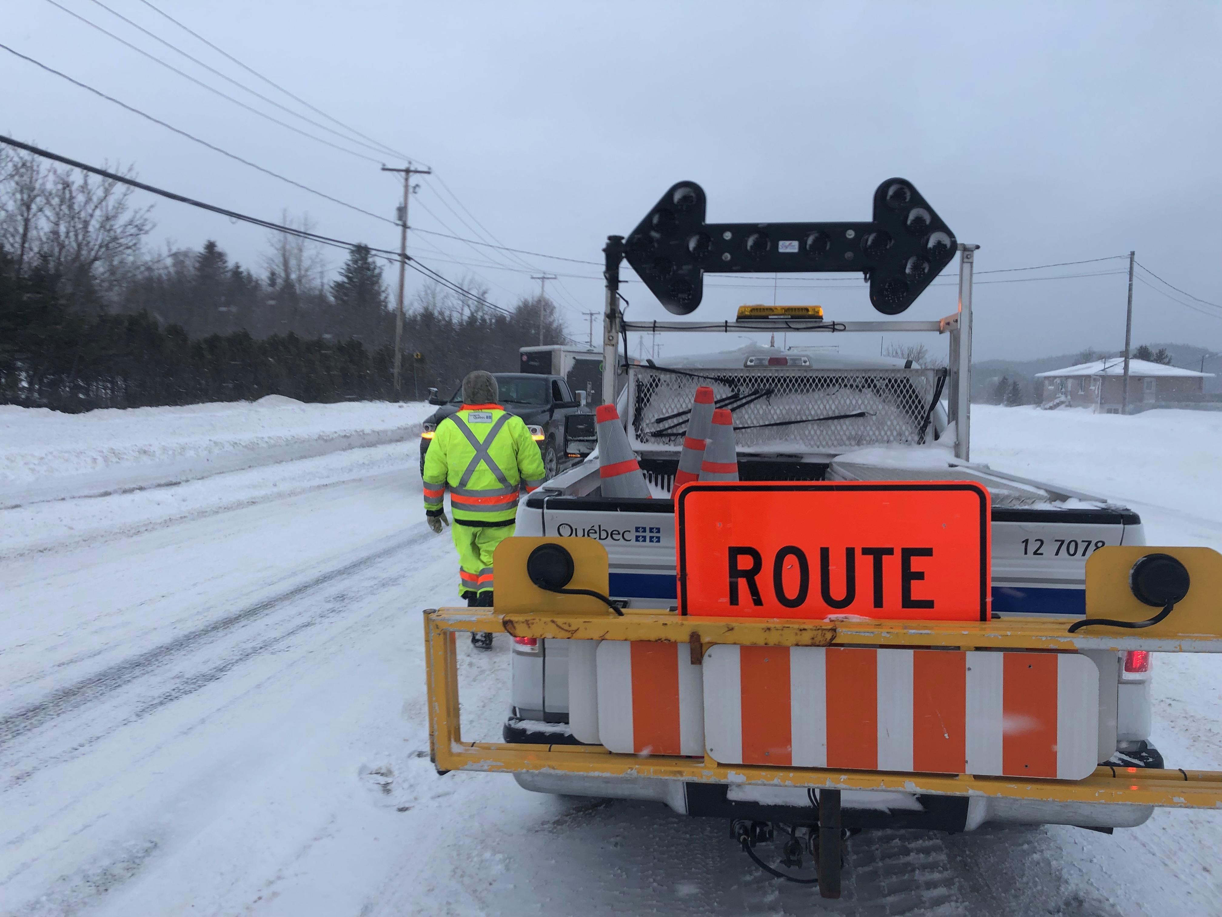 La circulation reprend dans l'Est-du-Québec | Radio-Canada.ca