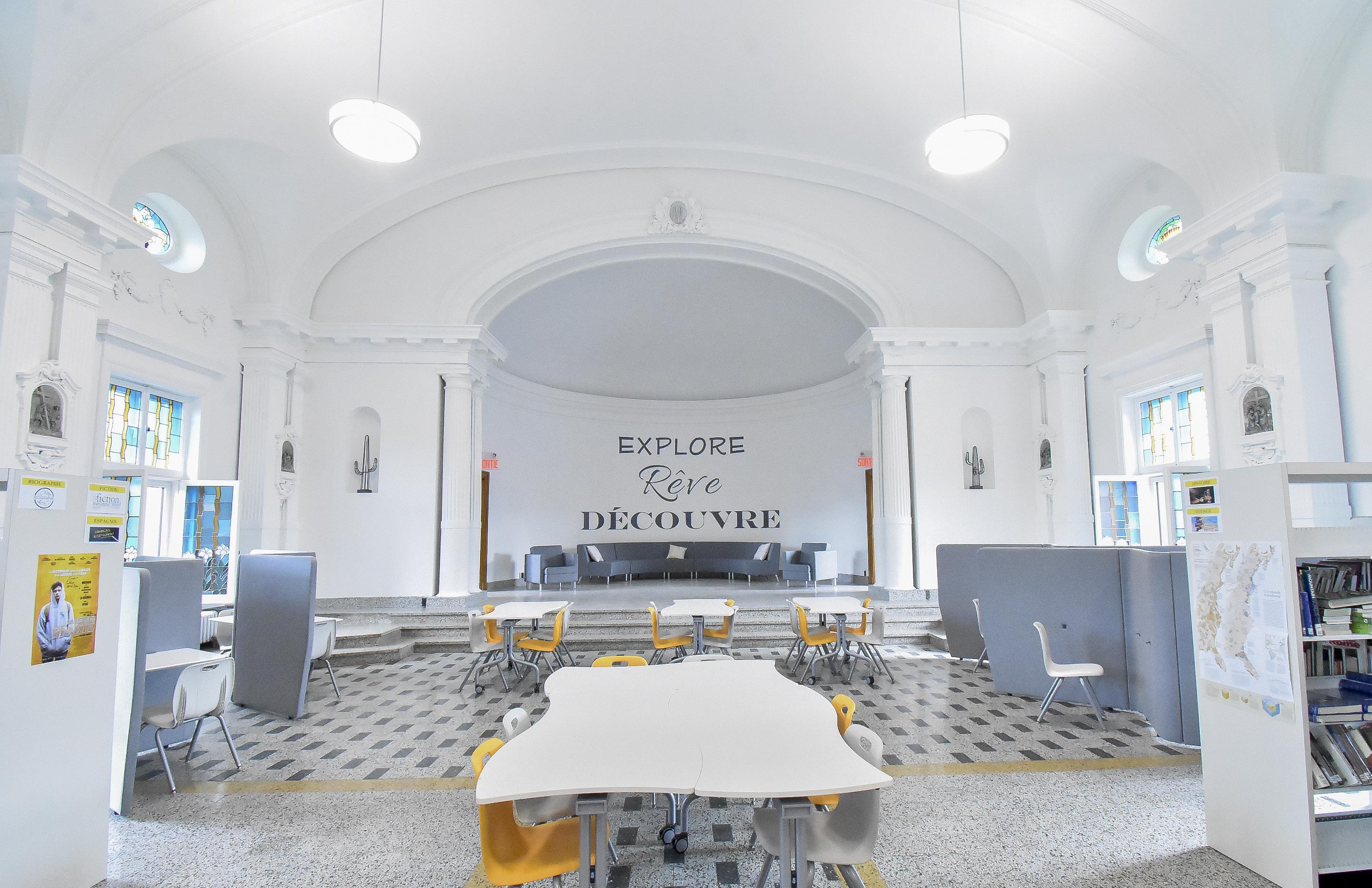 Un nouvel espace « zen » au Collège Mont Notre-Dame de Sherbrooke ...